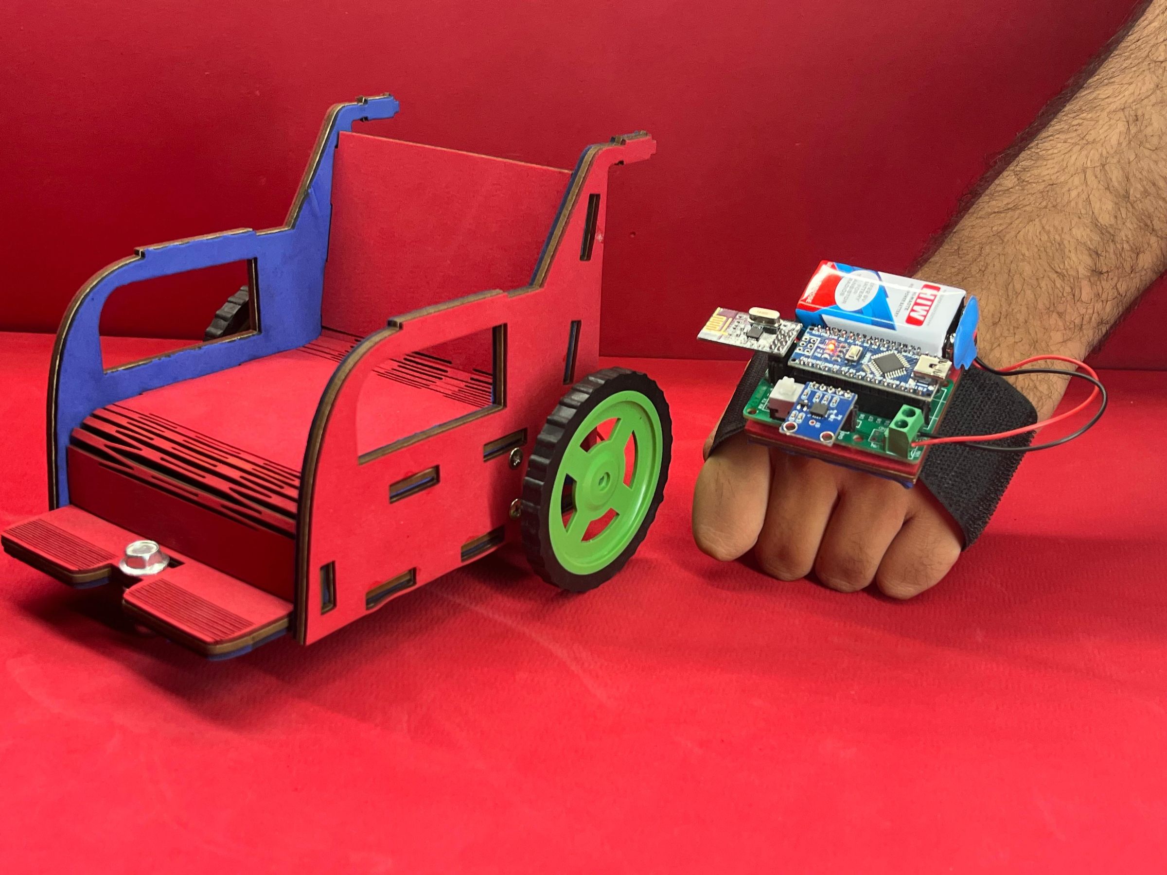 Hand Gesture Control Wheel Chair : 11 Steps - Instructables
