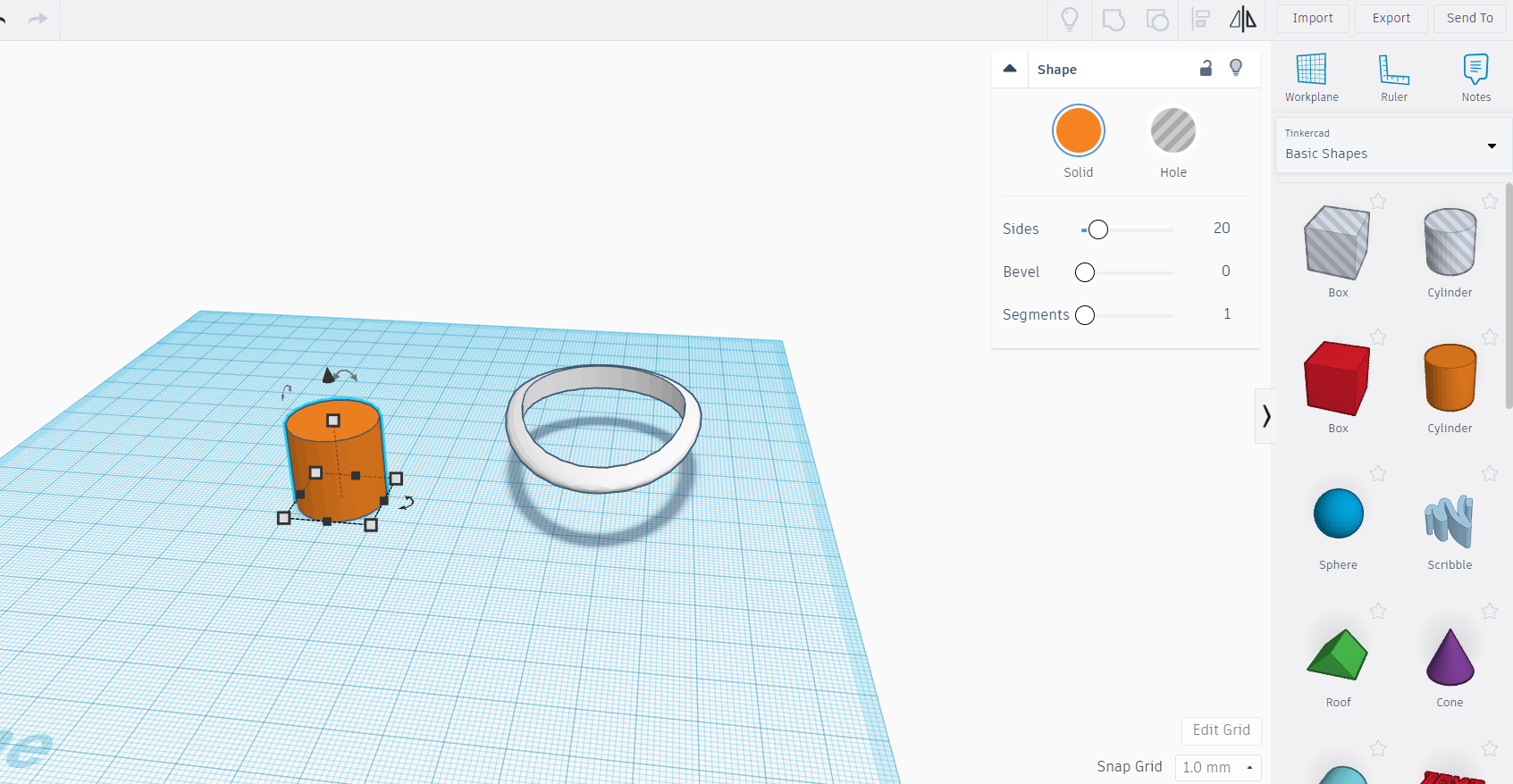 How to Make a Tennis Racket on Tinkercad (Instructable) : 18 Steps ...