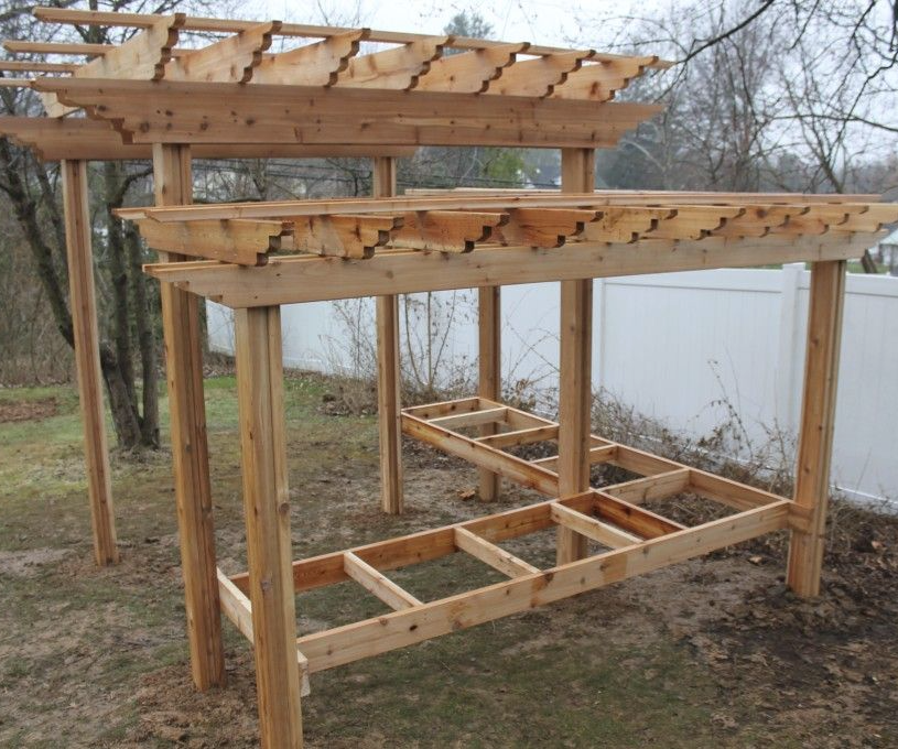 How to Build a Pergola: Make It Awesome From the Ground Up. - Instructables
