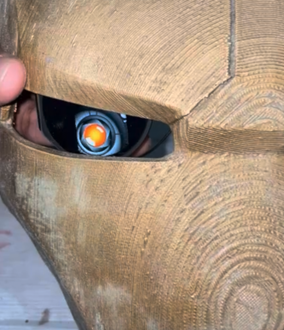 Terminator Robot Eye Mask : 6 Steps - Instructables