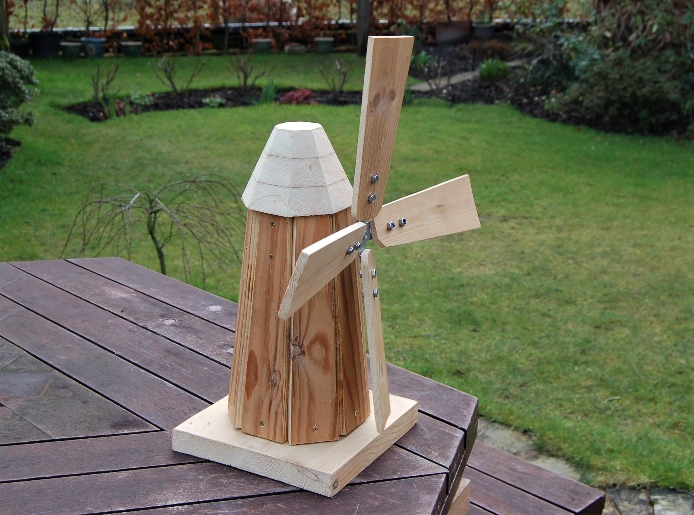 DIY Timber Model Garden Windmill : 18 Steps (with Pictures) - Instructables