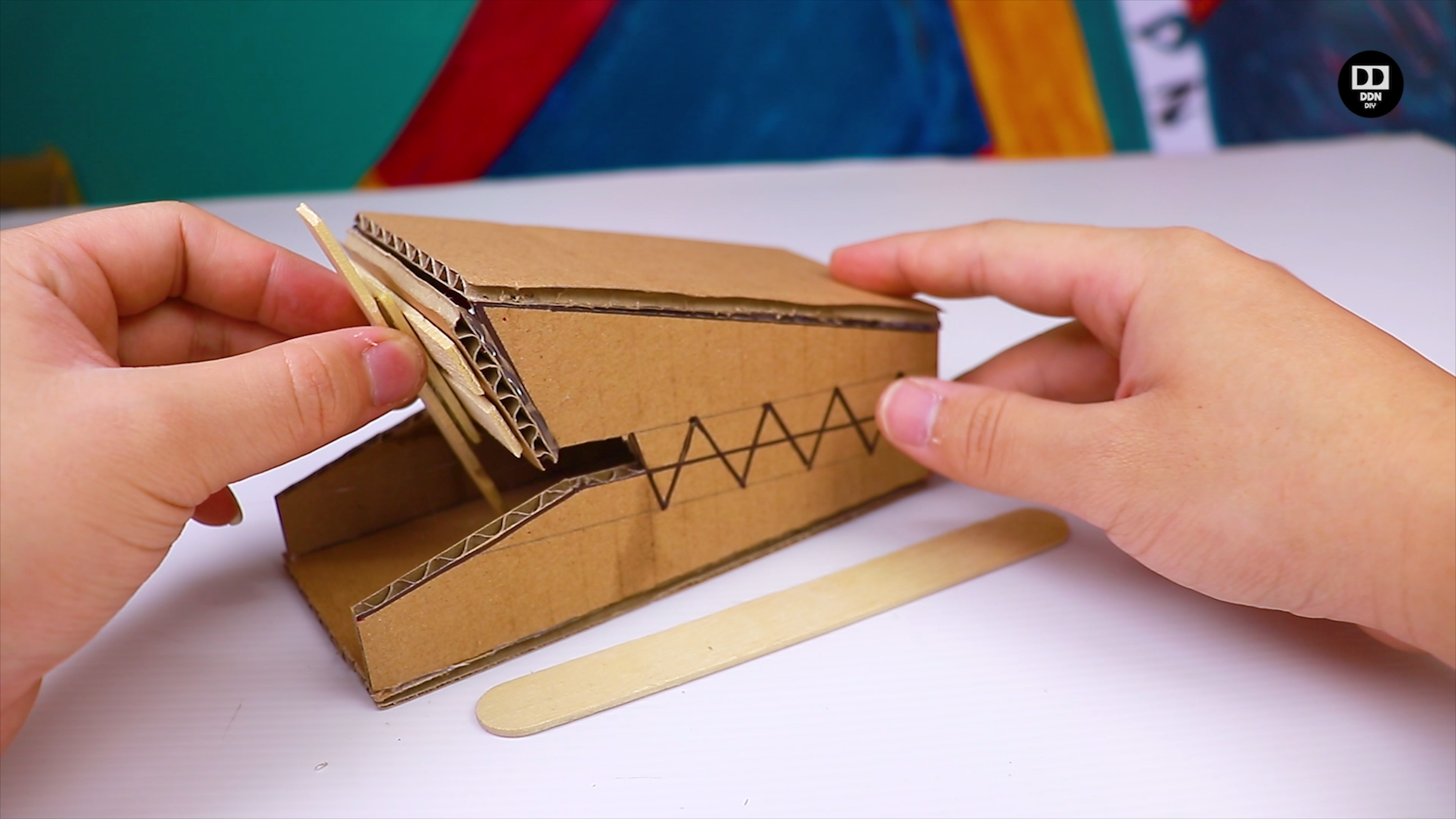 Make Simple Mouse Traps Toys From Cardboard : 10 Steps (with Pictures ...