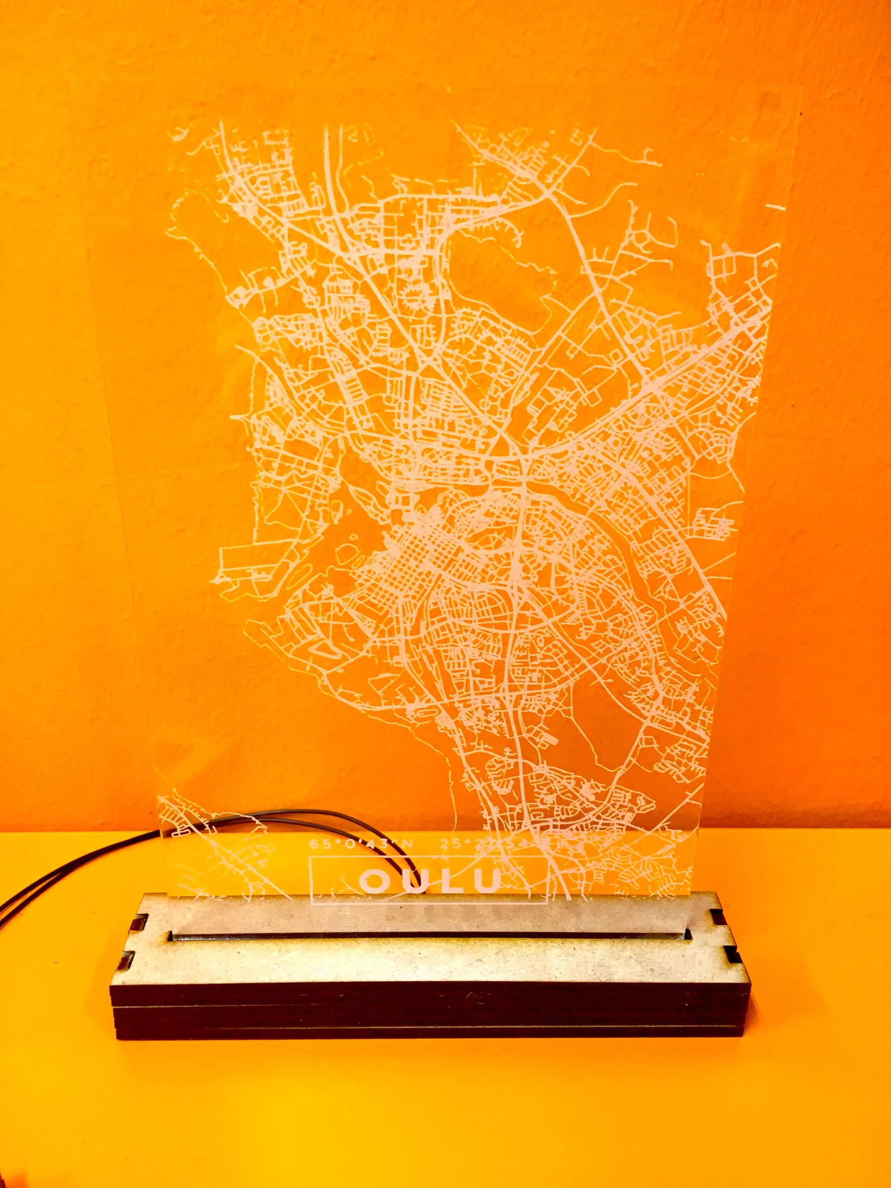 Illuminated Map With LEDs : 6 Steps (with Pictures) - Instructables