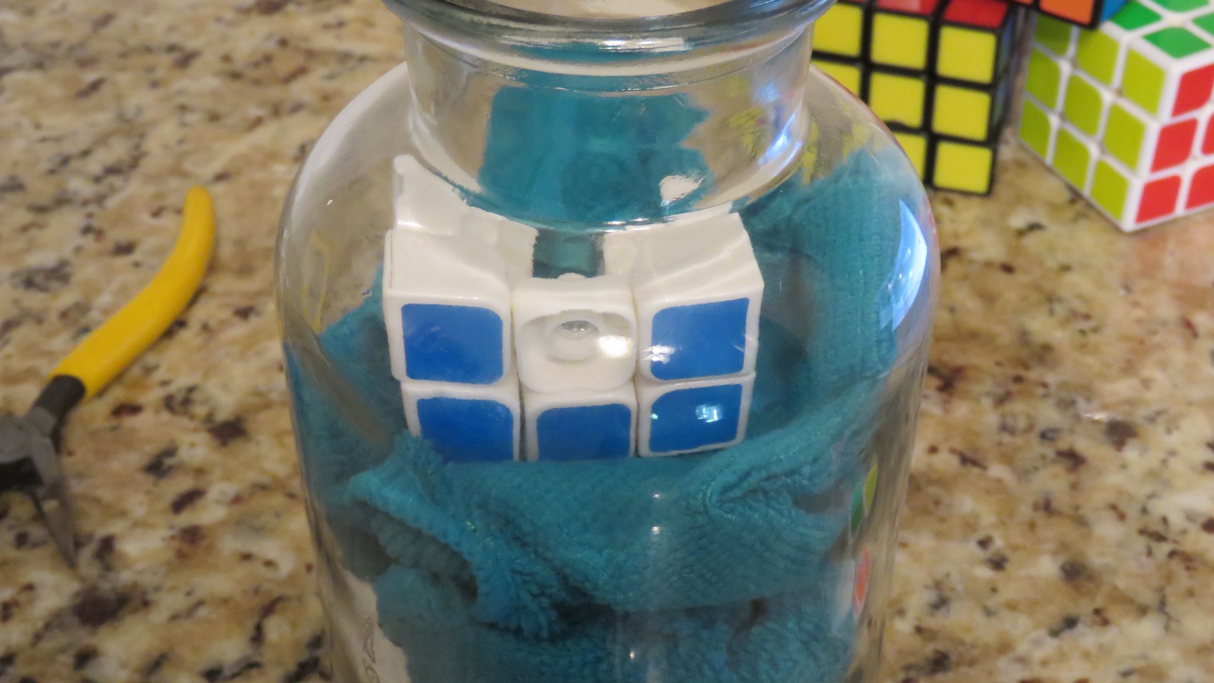 How to Put a Rubik's Cube in a Bottle! : 9 Steps (with Pictures ...