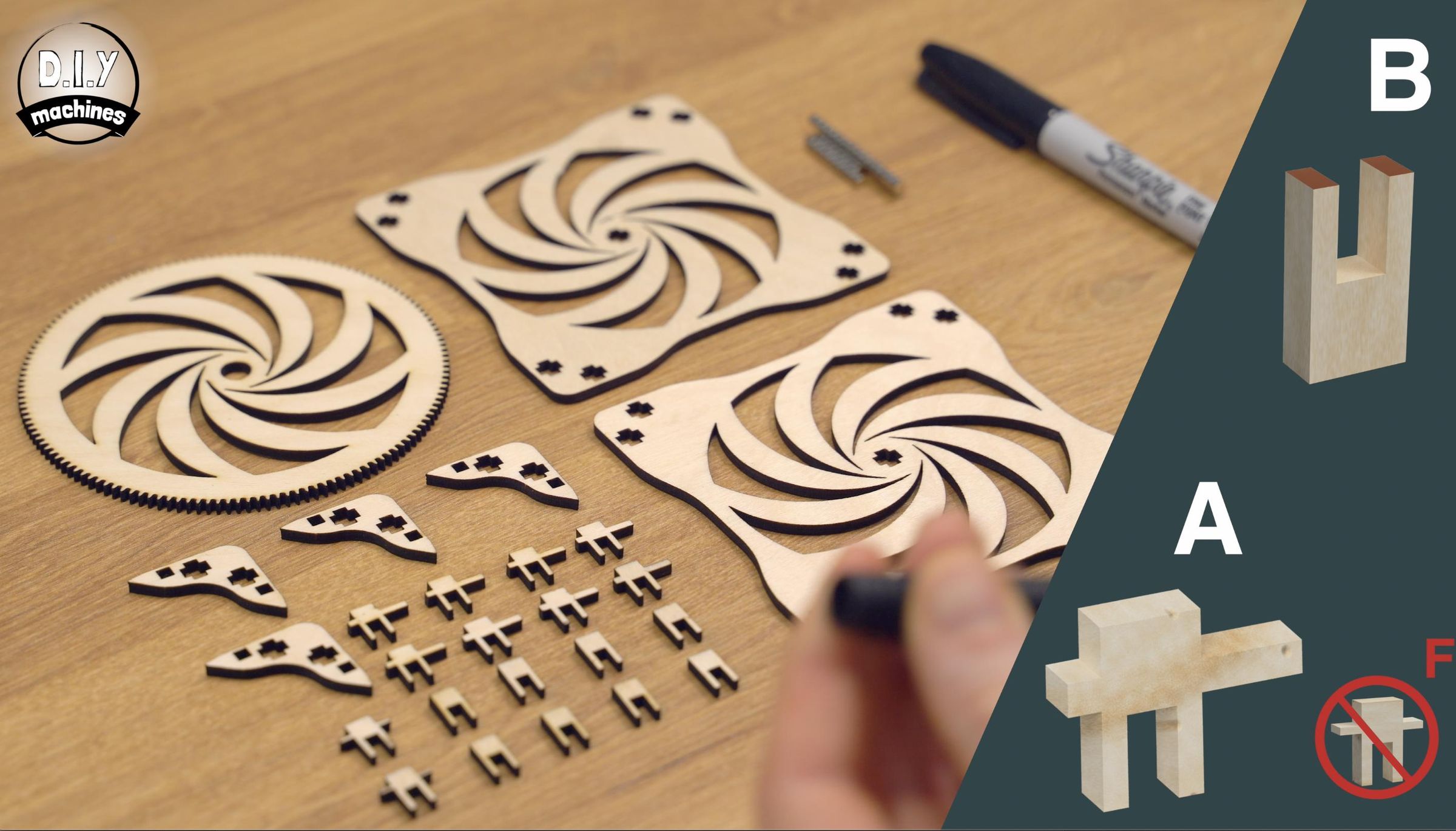 KINETIC COASTERS With a TWIST! Laser or 3D Printable : 24 Steps (with ...
