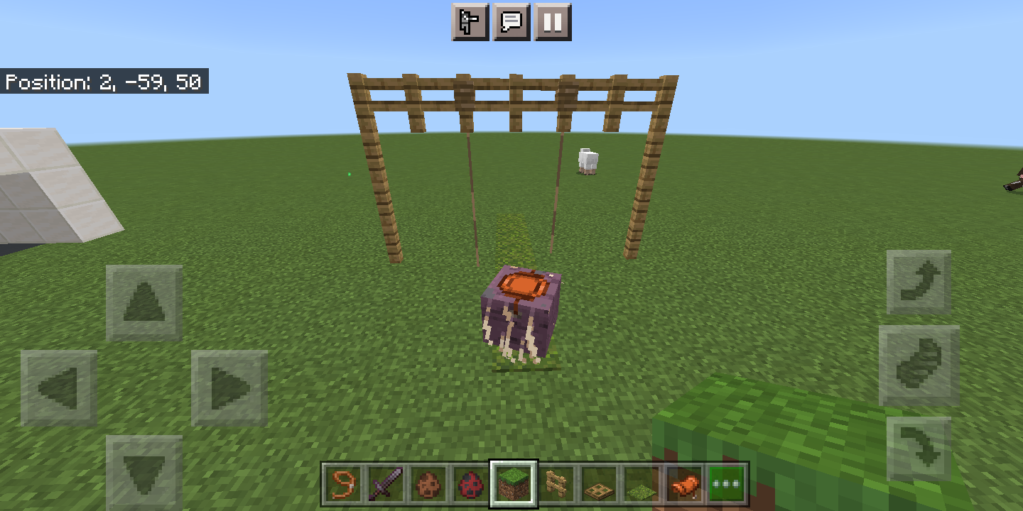 100% Working Swing Set in Minecraft : 11 Steps - Instructables