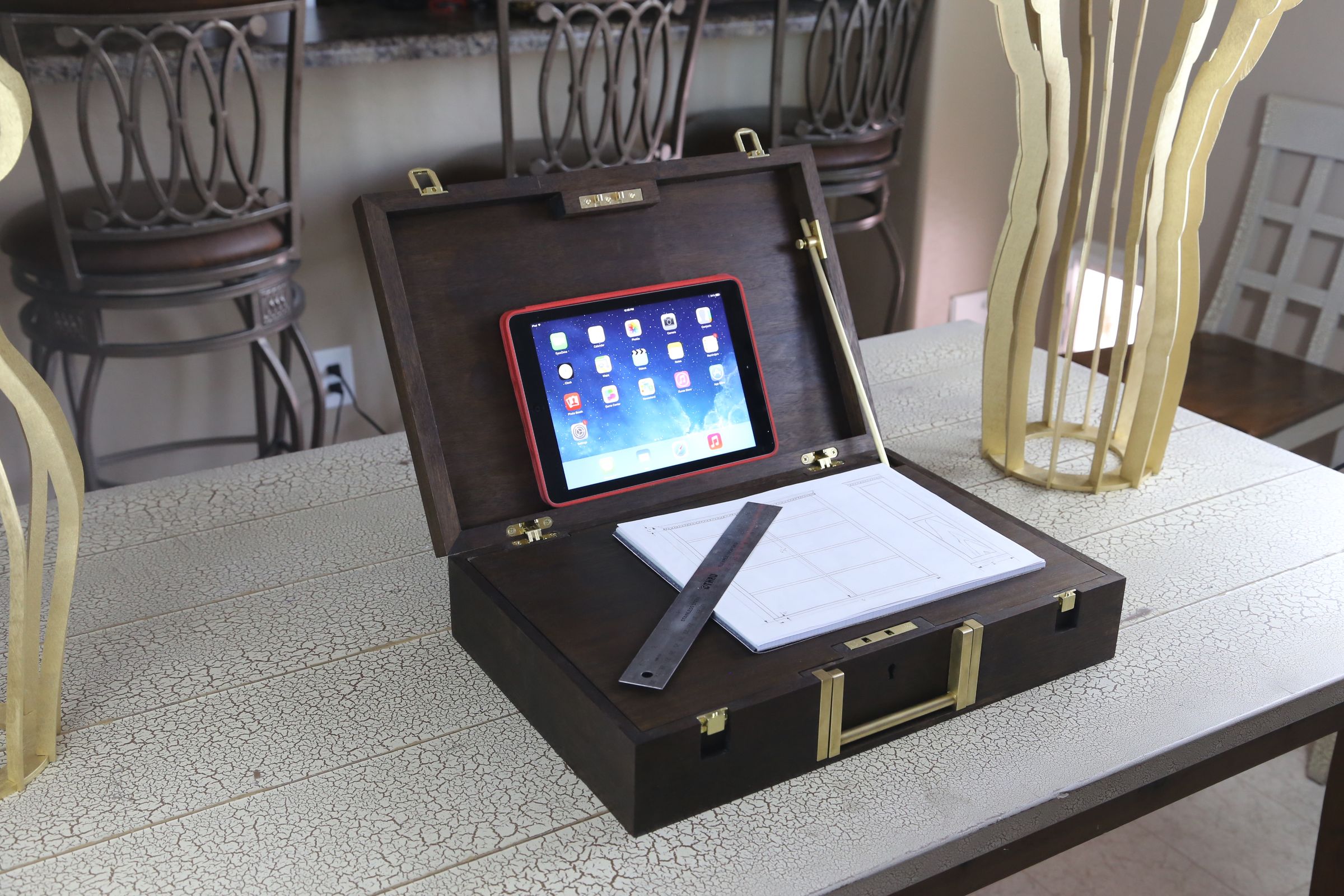 Portable Lap Desk & TechShop Tool Kit : 8 Steps (with Pictures ...