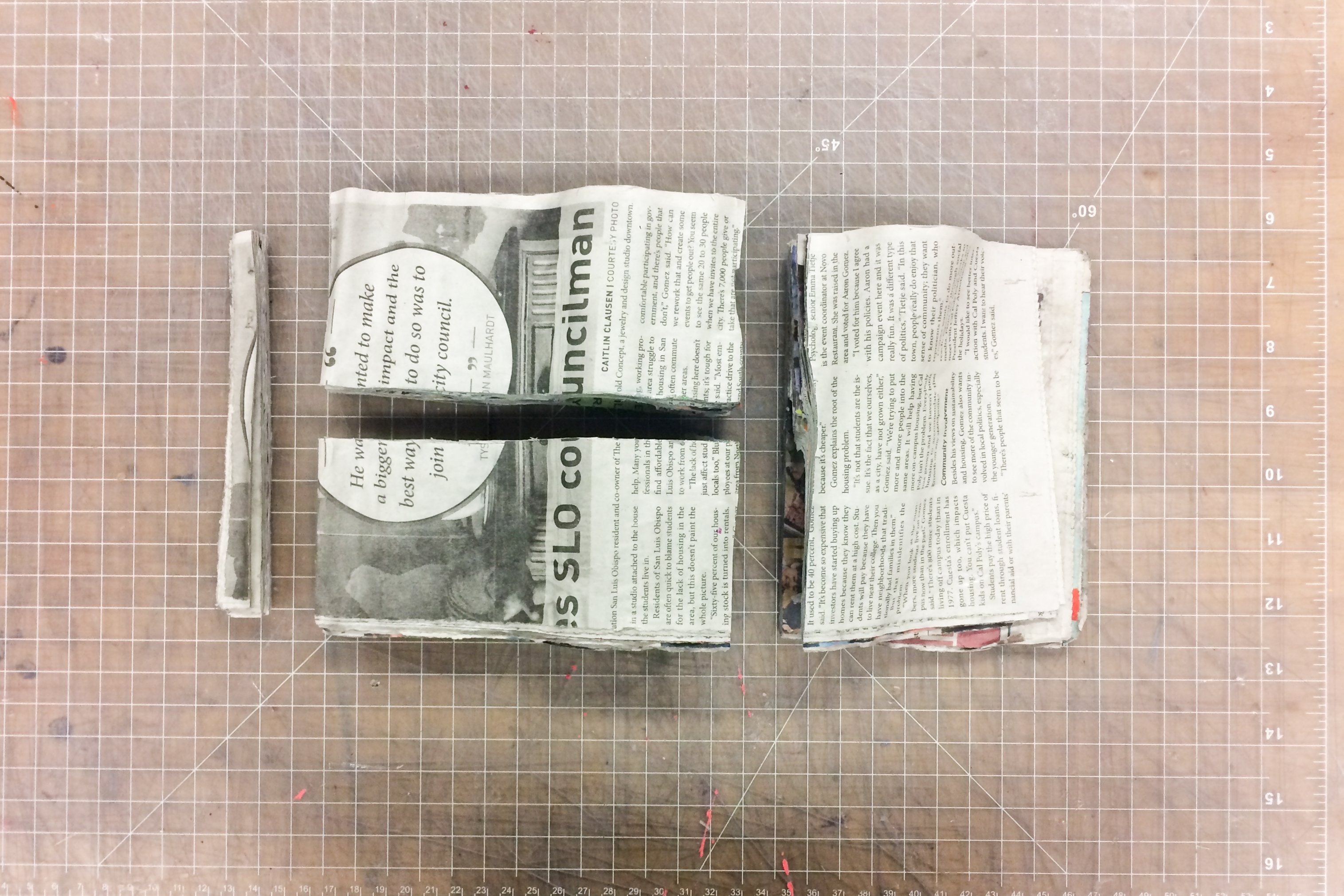 Newspaper Block : 7 Steps (with Pictures) - Instructables