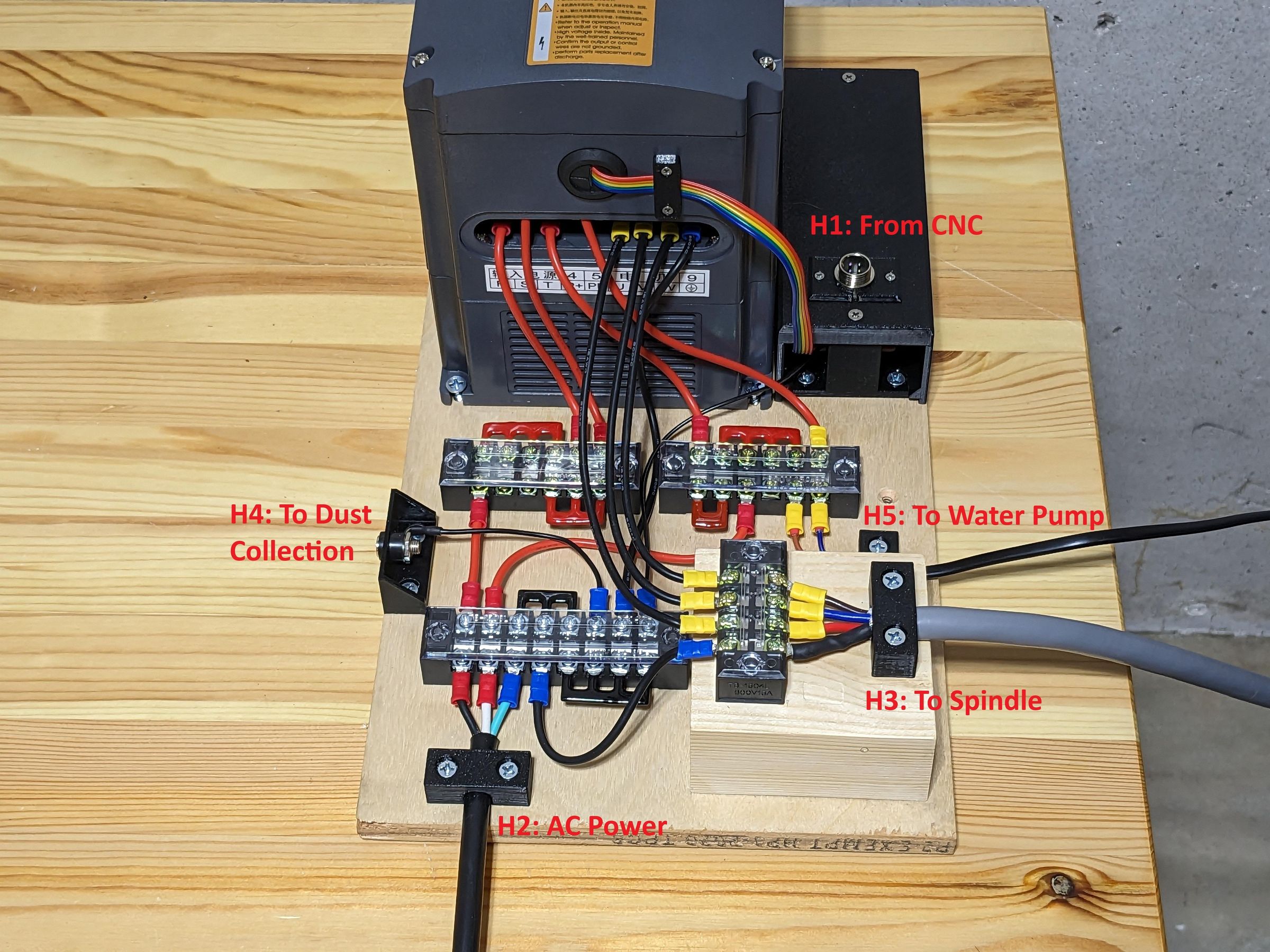 Fox Alien CNC: Adding a VFD for a Spindle : 5 Steps - Instructables