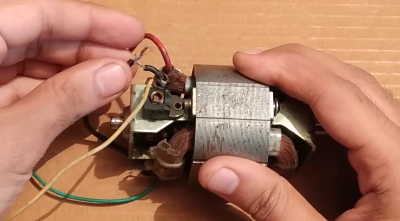 How to Make a Generator From a Mixer Motor : 3 Steps - Instructables