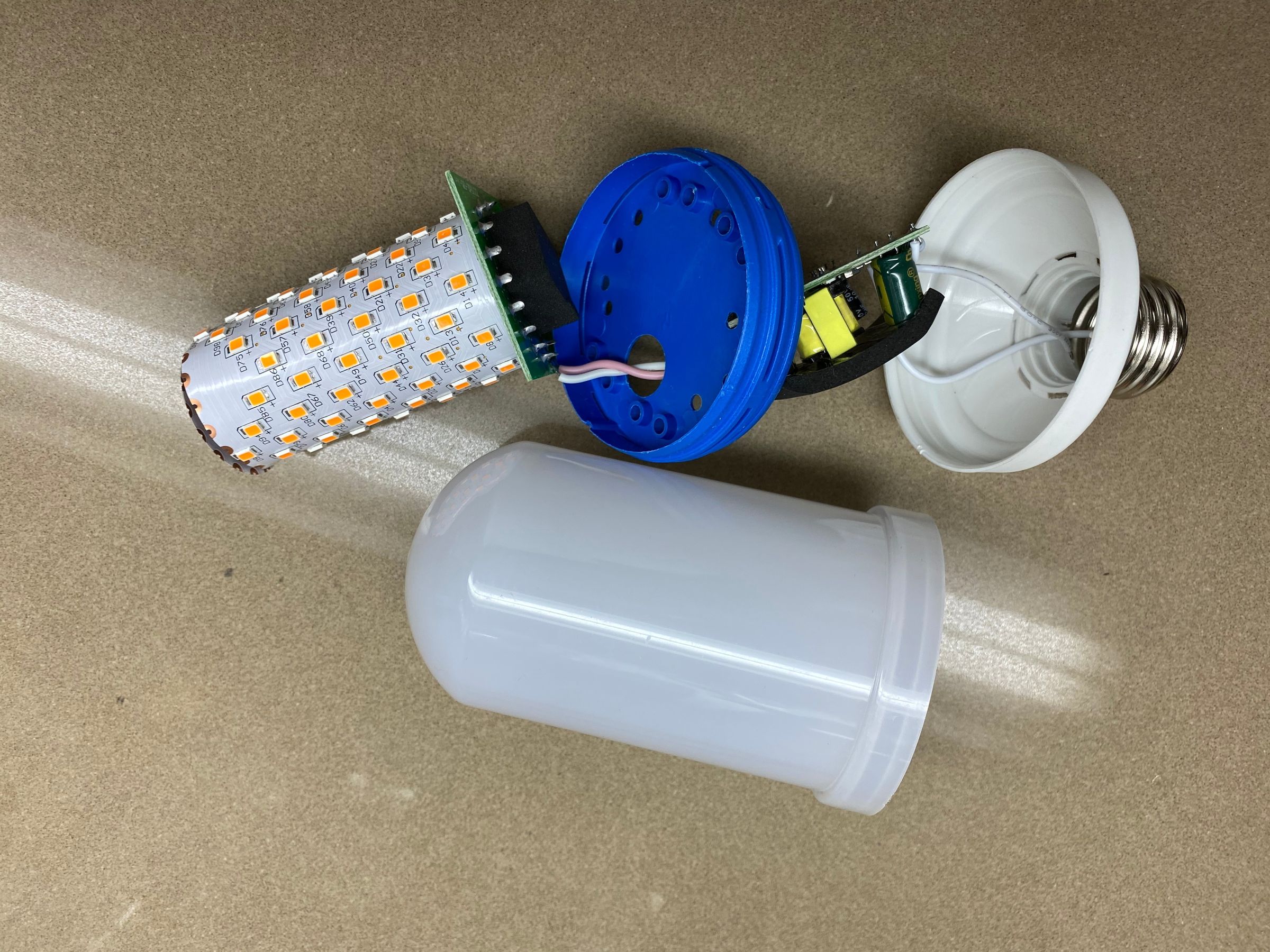 Super Simple Battery Powered Flame Light : 6 Steps (with Pictures ...