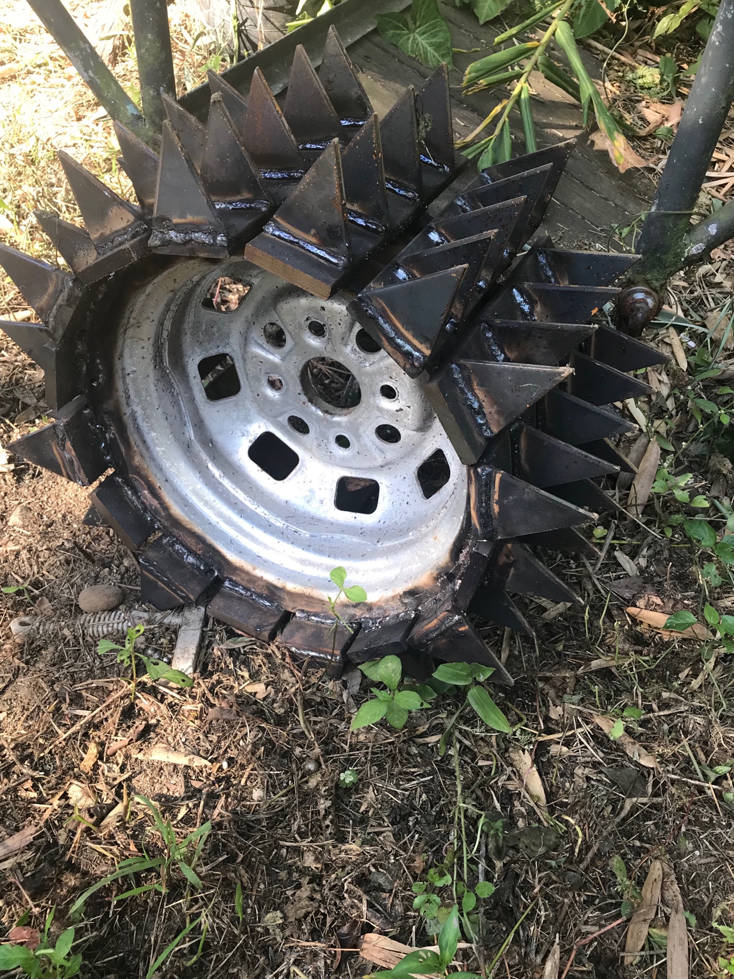 Lawn Aerator Wheel : 3 Steps - Instructables