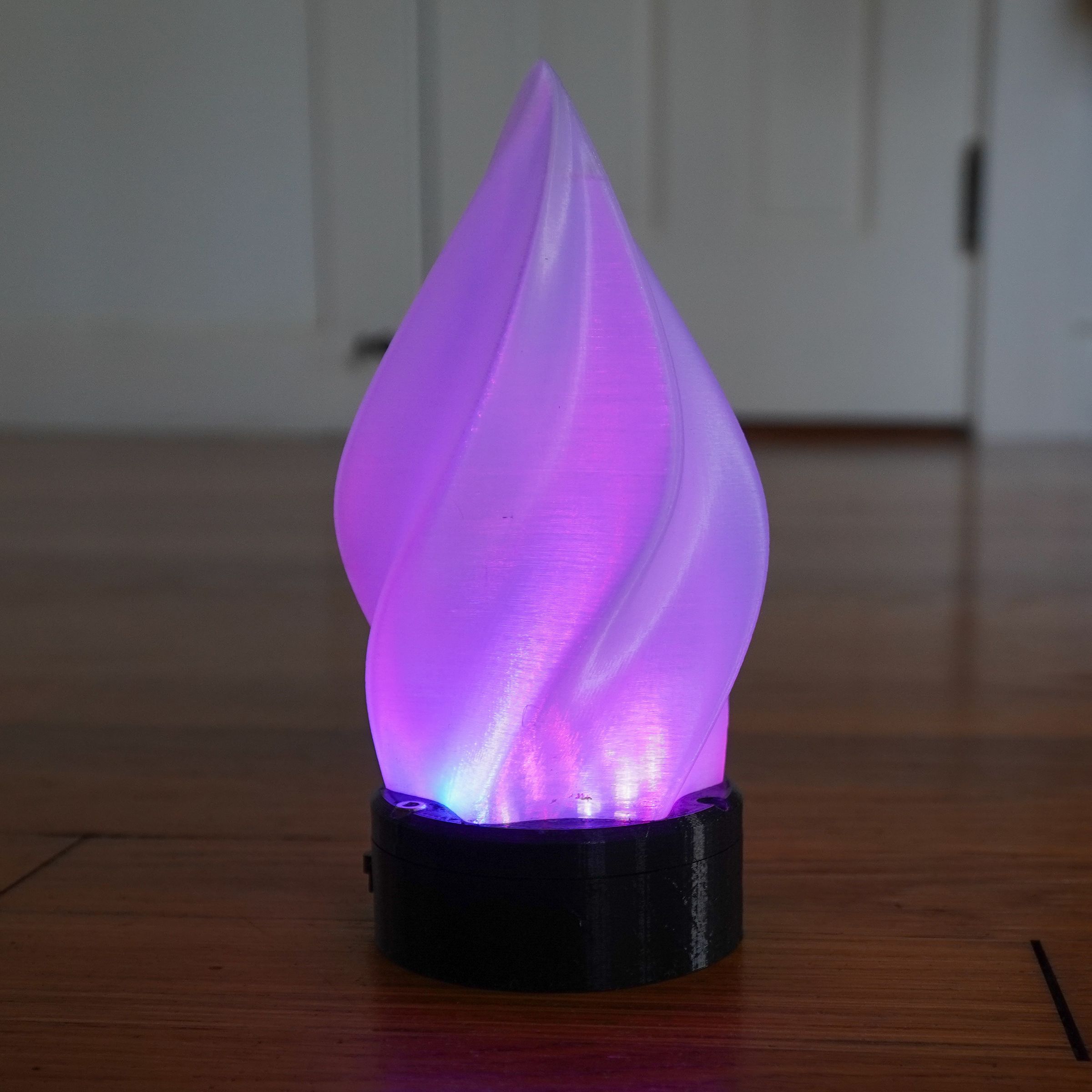 LED Flame With a Plasma Effect : 13 Steps (with Pictures) - Instructables