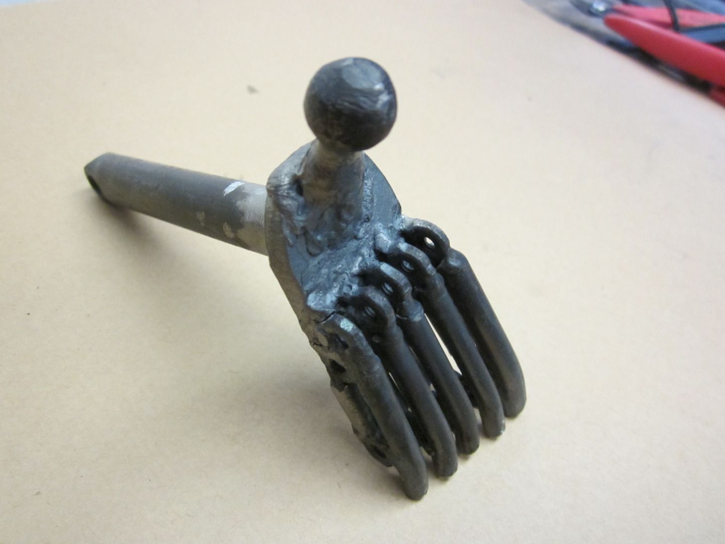 Terminator Foot Nut Cracker (revised) : 6 Steps (with Pictures ...