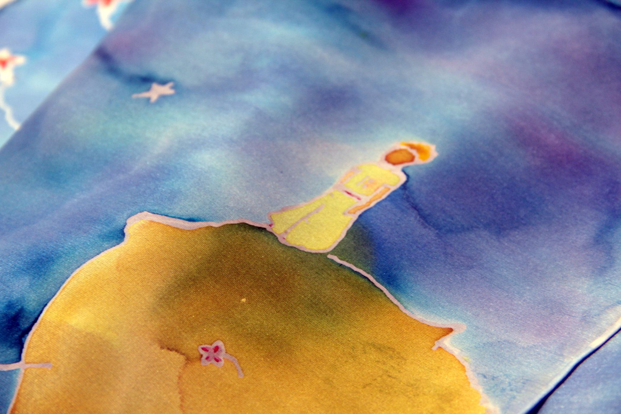 "The Little Prince" Silk Painted Scarf : 7 Steps (with Pictures ...