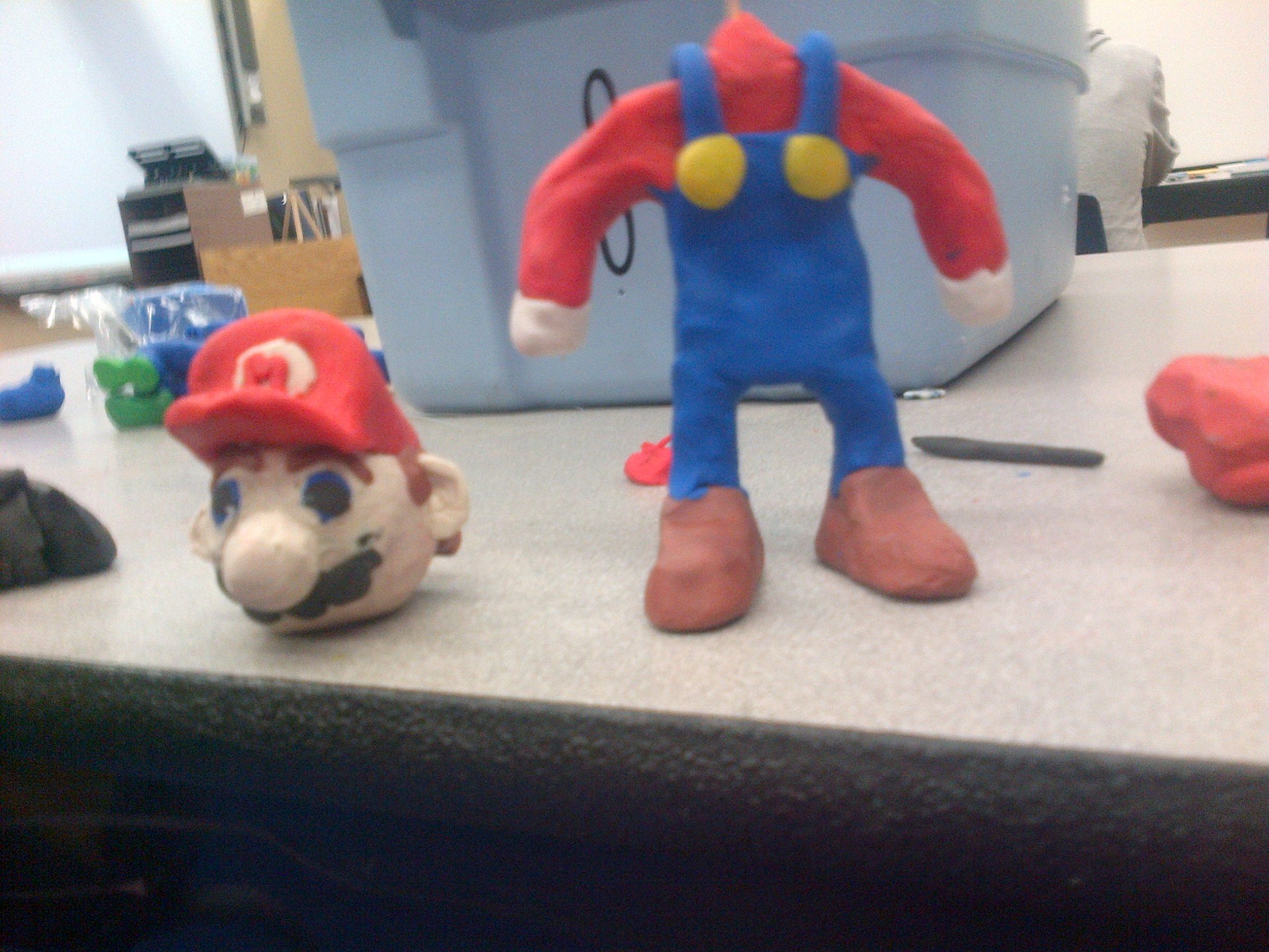 How to Make a Clay Mario : 11 Steps (with Pictures) - Instructables