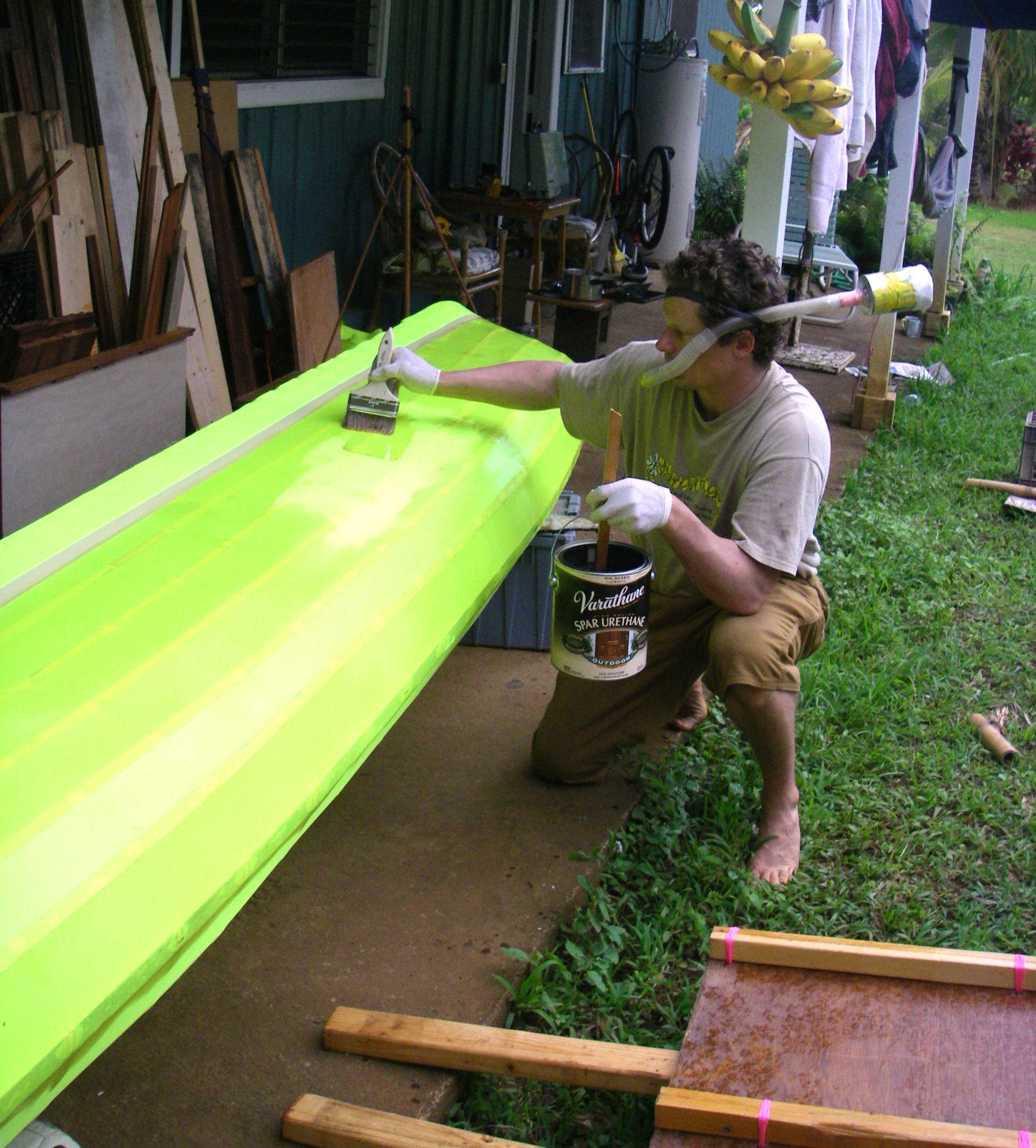 Sailing Canoe Chapter 7: Sew a Skin Over the Hull Skeleton and Seal It ...