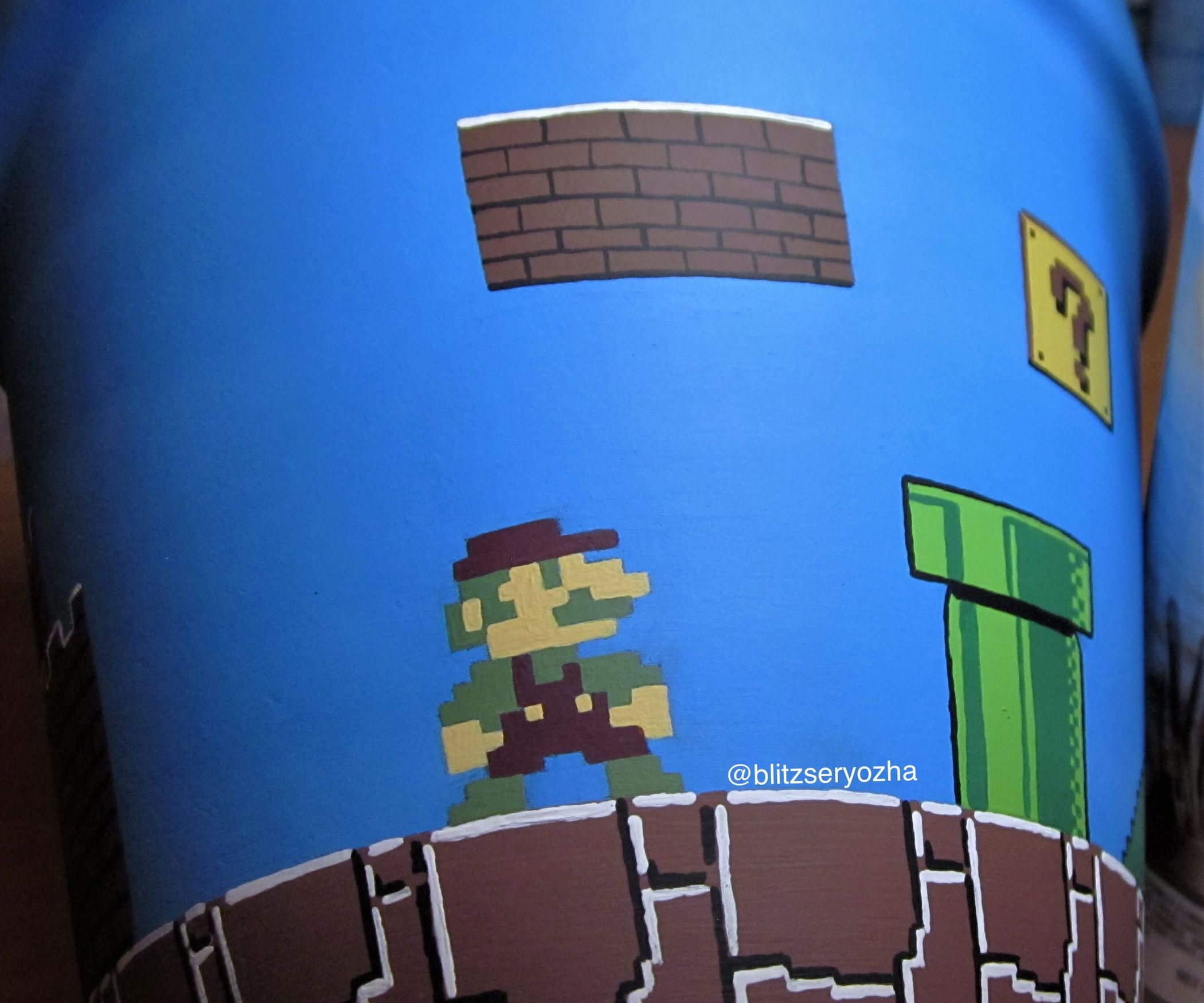 Super Mario Bros Inspired Flower Pot : 12 Steps (with Pictures ...