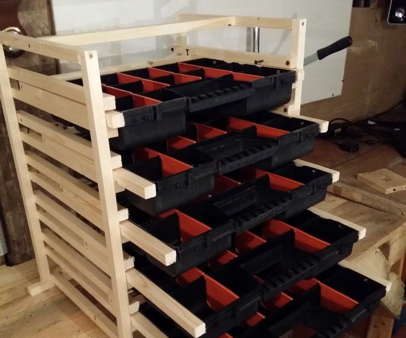 Storage Rack for Screws : 9 Steps (with Pictures) - Instructables