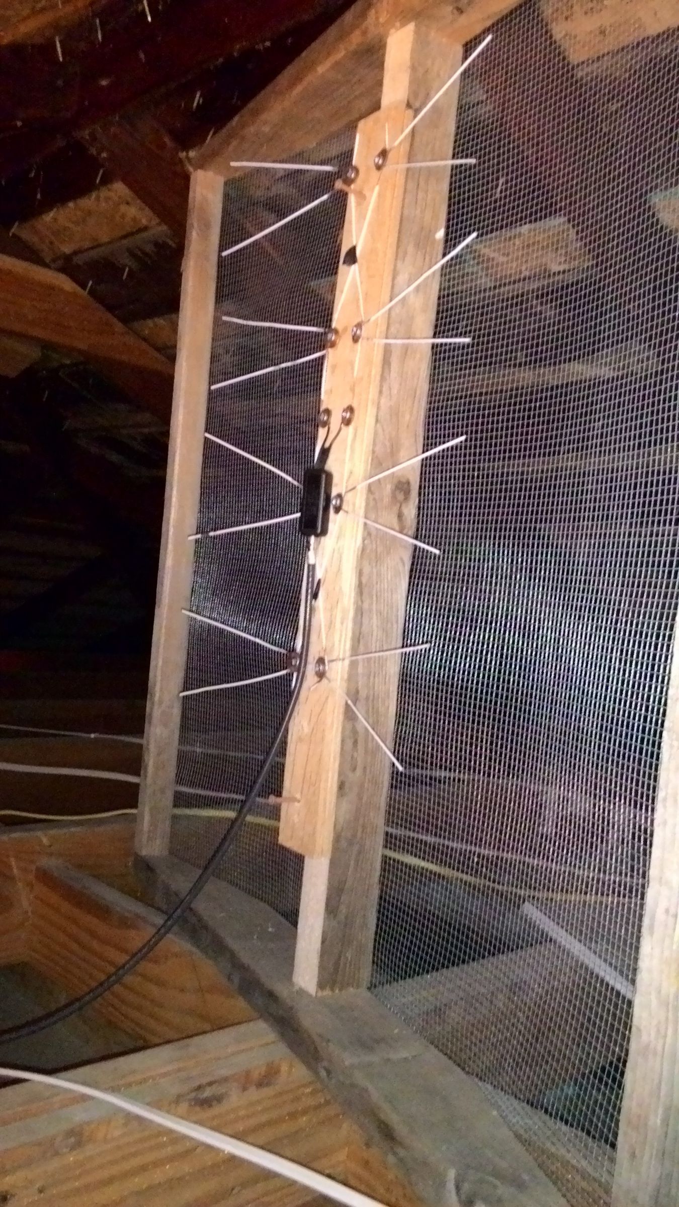 Simple OTA HD TV Antenna - Near Zero Cost - Mostly Scrap Materials ...