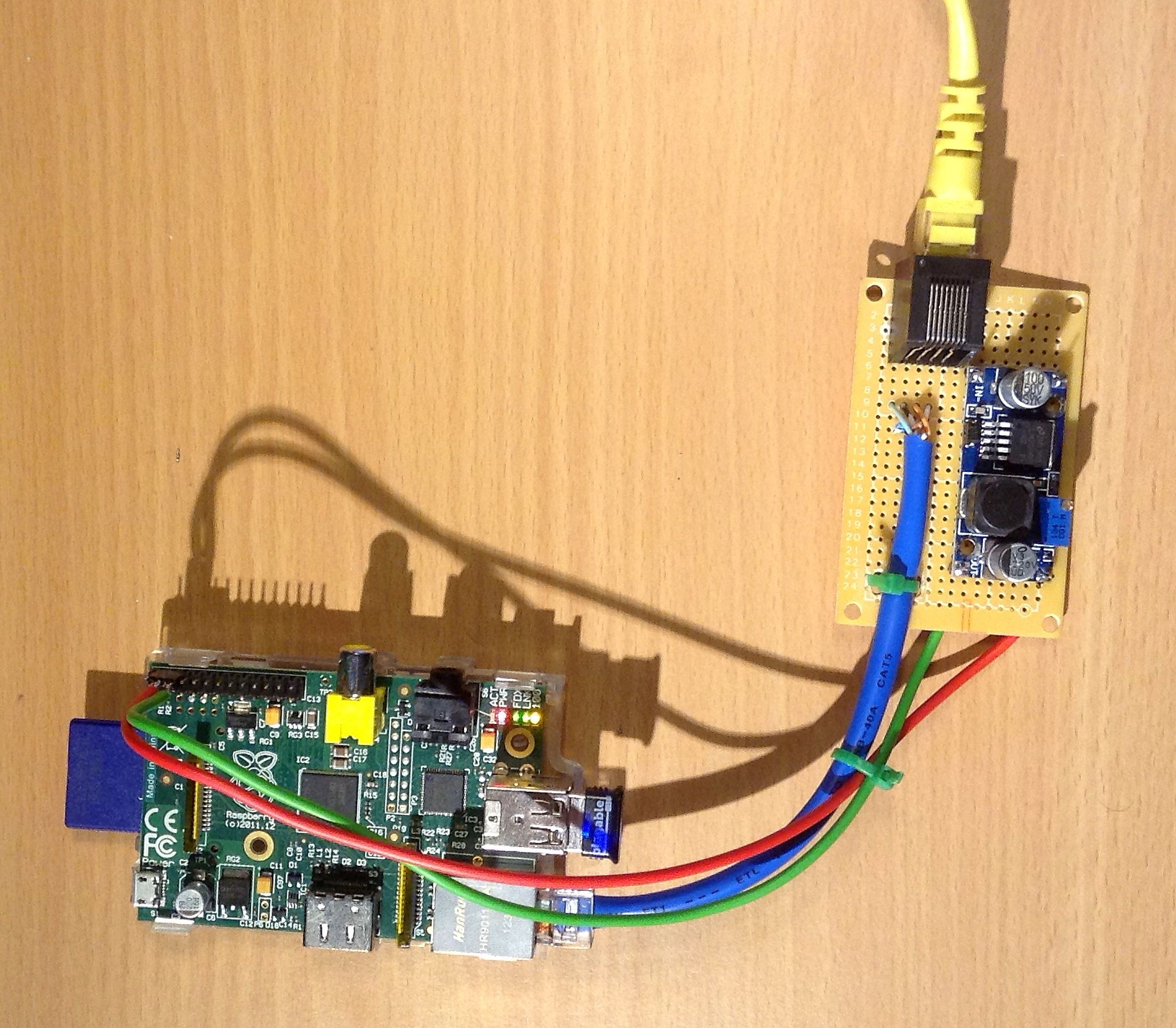 PiPoE - Powering a Raspberry Pi Over Ethernet : 7 Steps - Instructables