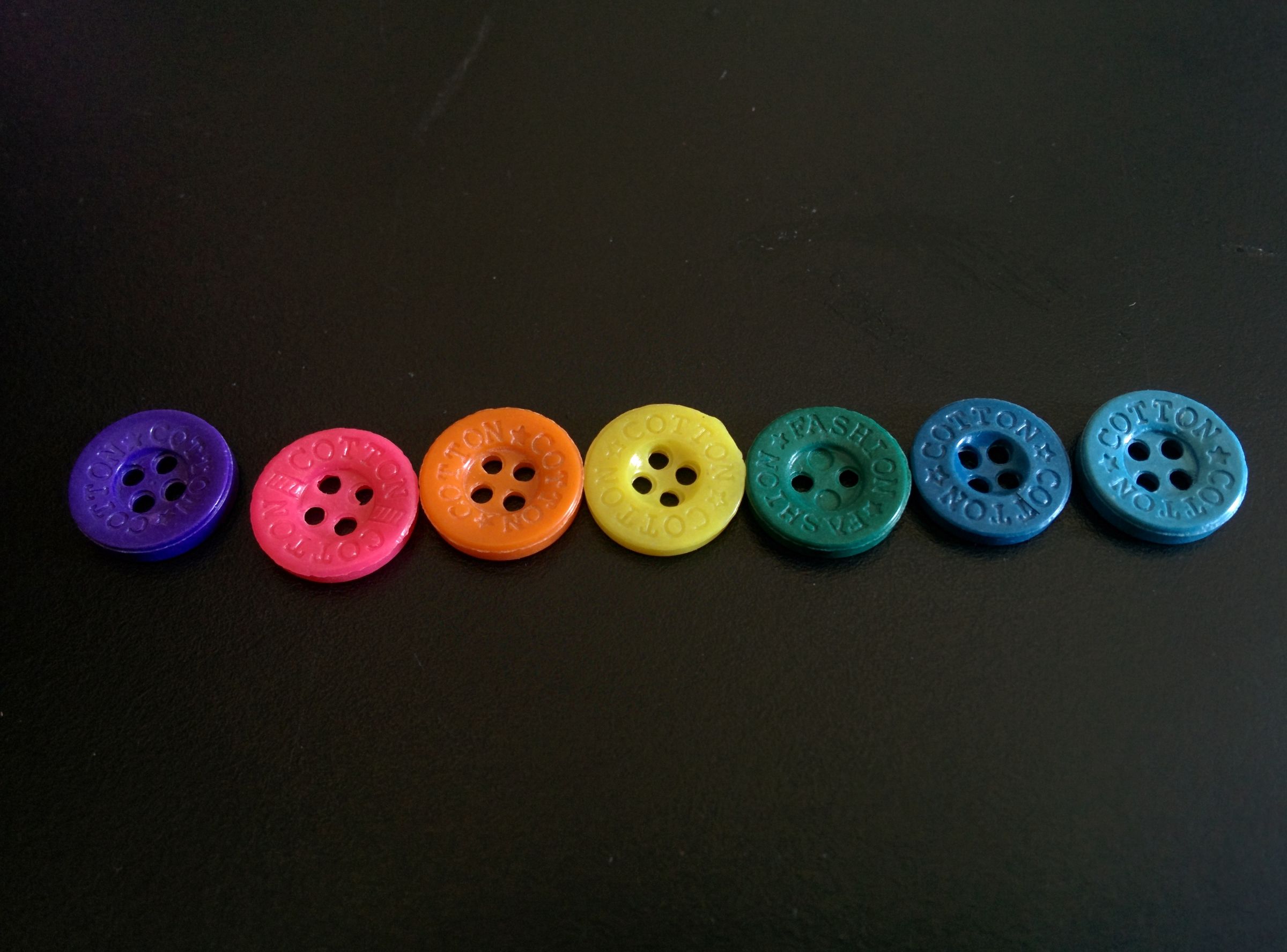 How to Make Rainbow Button Cluster Earrings Easily : 4 Steps (with ...