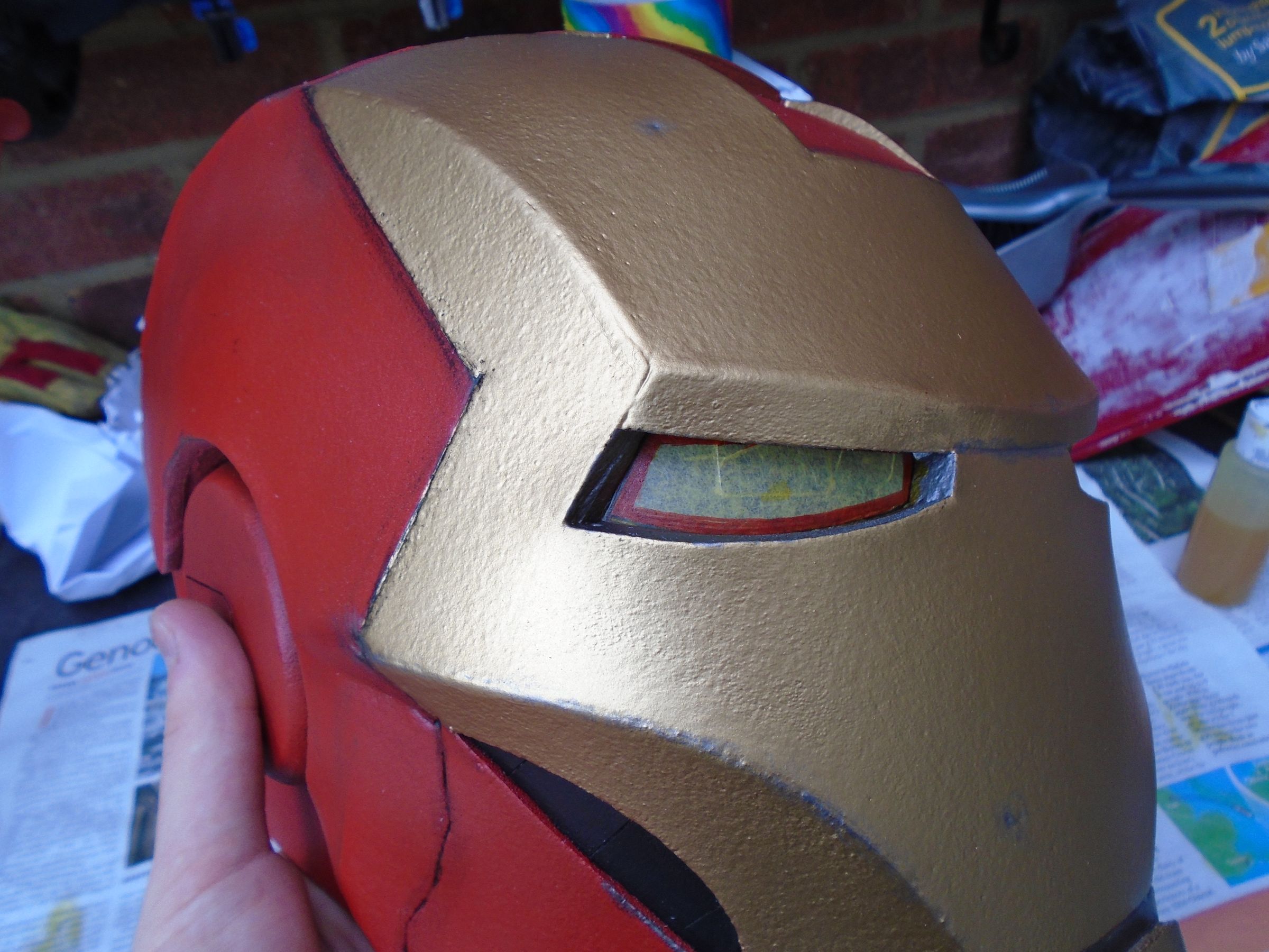 Build an Iron Man Helmet for Cheap! : 10 Steps (with Pictures ...