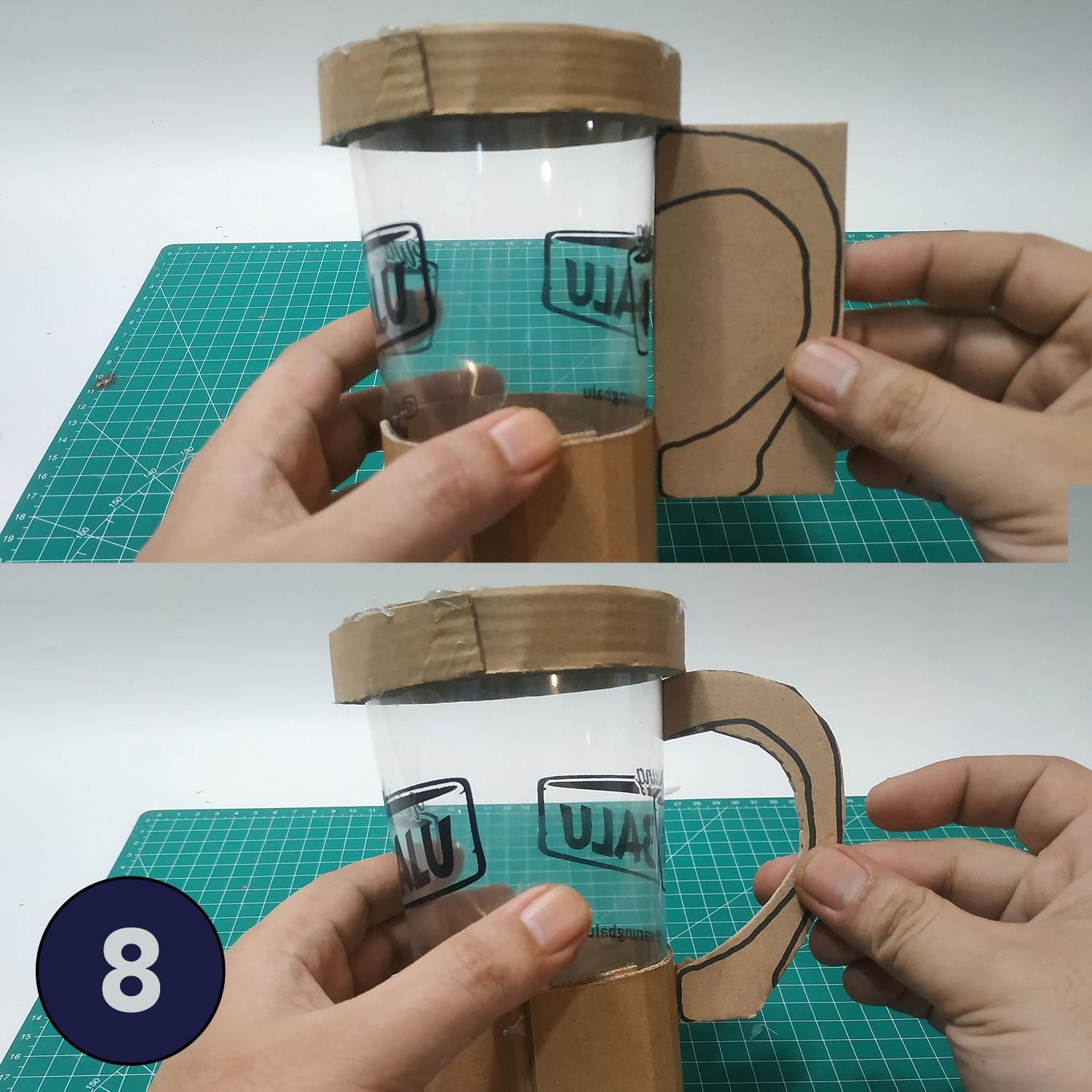 Plastic Cup Into Blender With Cardboard : 6 Steps (with Pictures ...