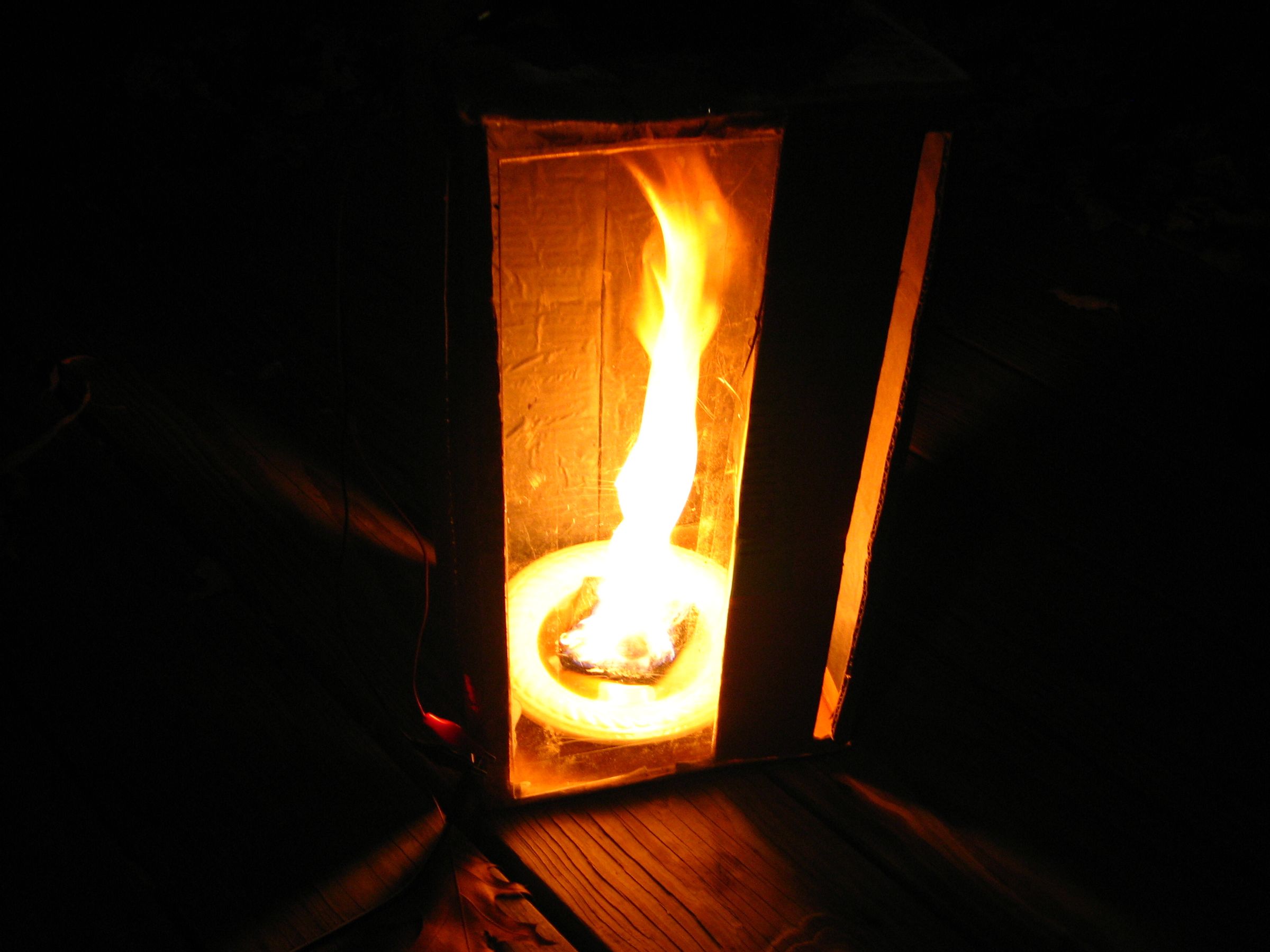 How to Make a Small Flaming Vortex of DOOM! : 5 Steps - Instructables