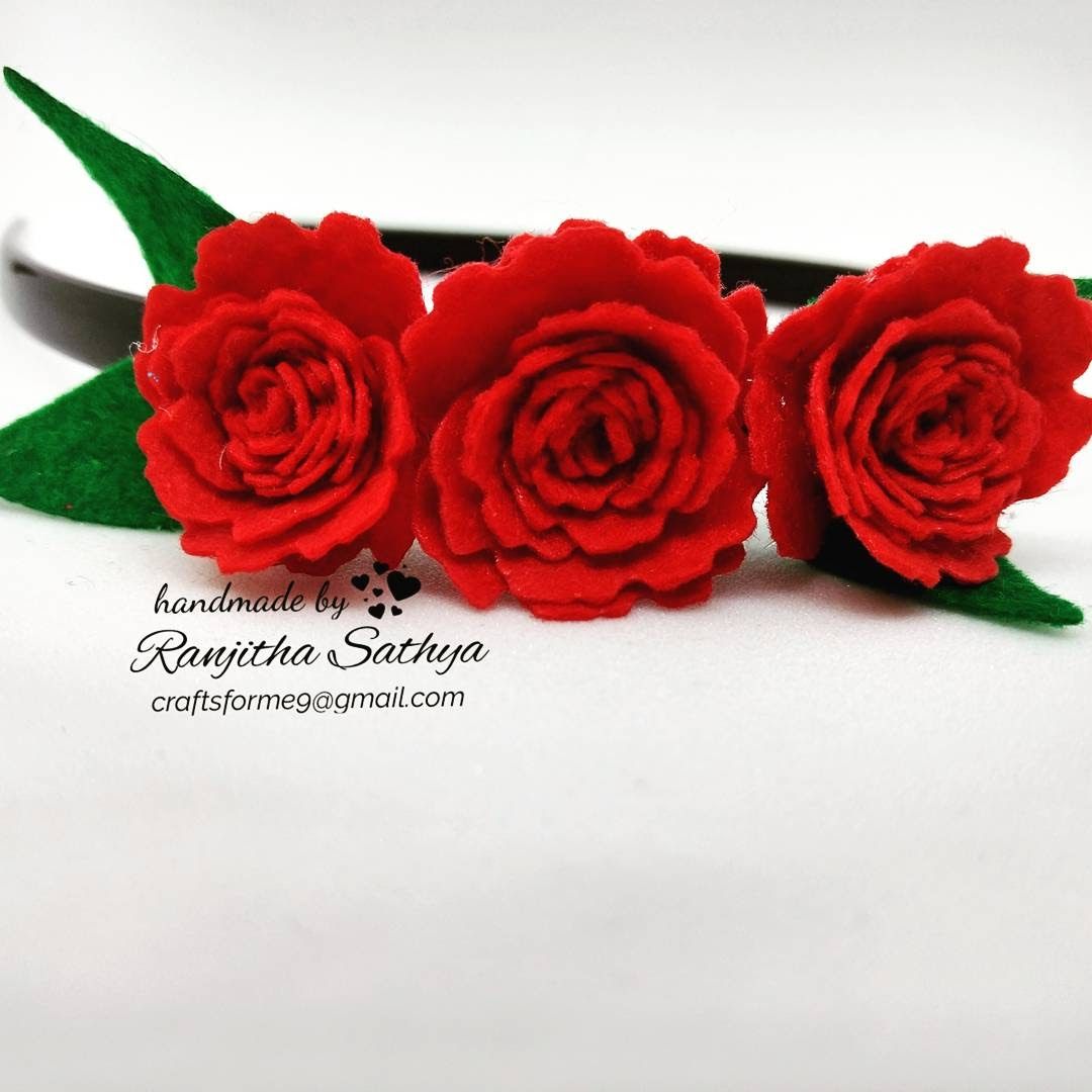 Diy FELT Hair Bands : 4 Steps (with Pictures) - Instructables