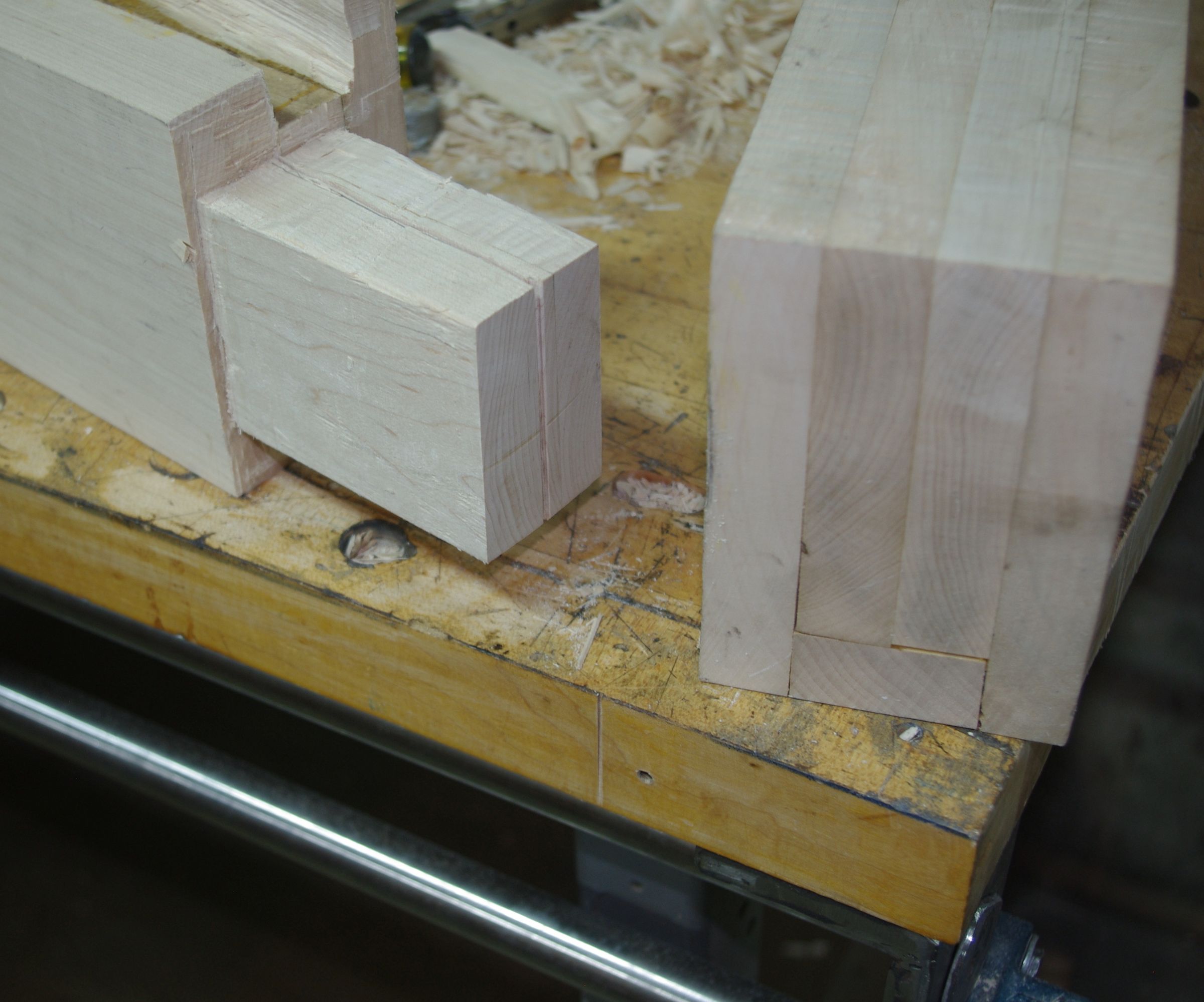 Add Front and Tail Vises to a Maple Work Table : 15 Steps (with ...
