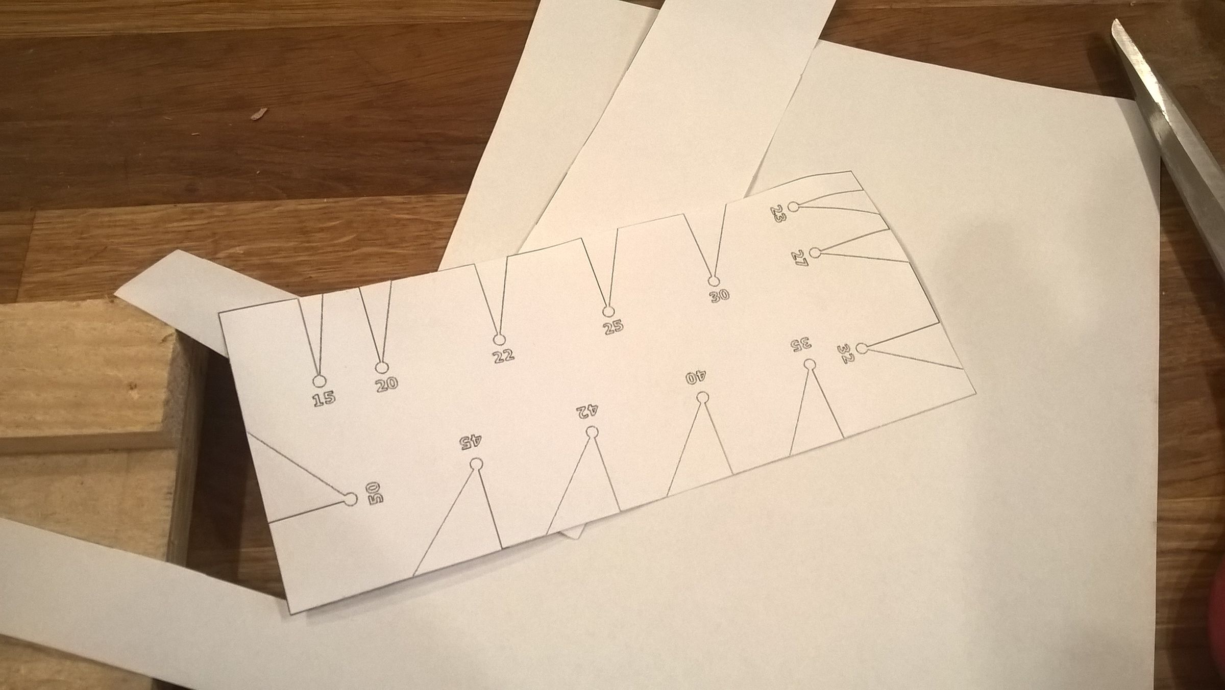 Cheap and Easy Bevel Angle Guide for Woodworking Tools : 4 Steps (with ...