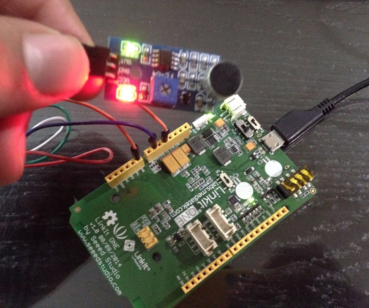 LinkitONE Sound Sensor : 5 Steps - Instructables