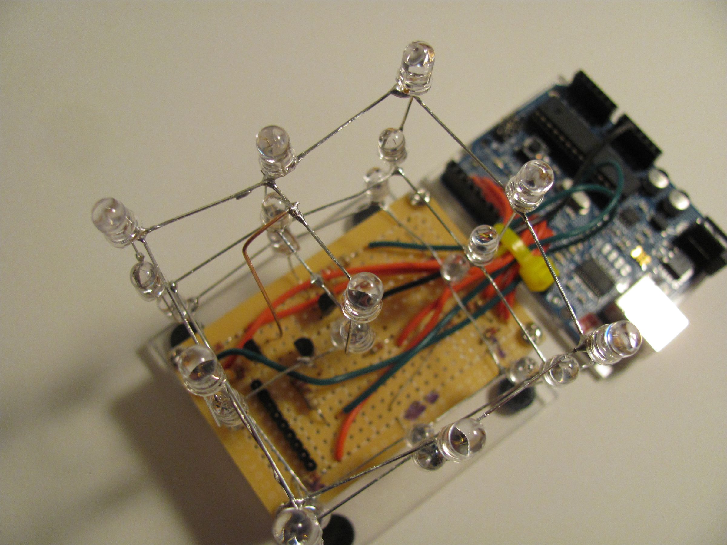 HackDuino LED CUBE - Instructables