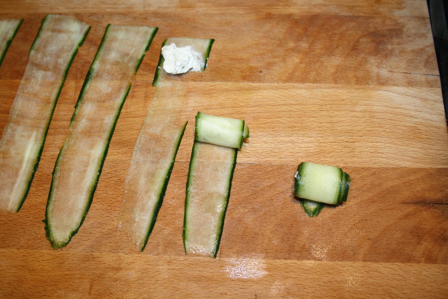 Cucumber Rolls 4 Steps Instructables