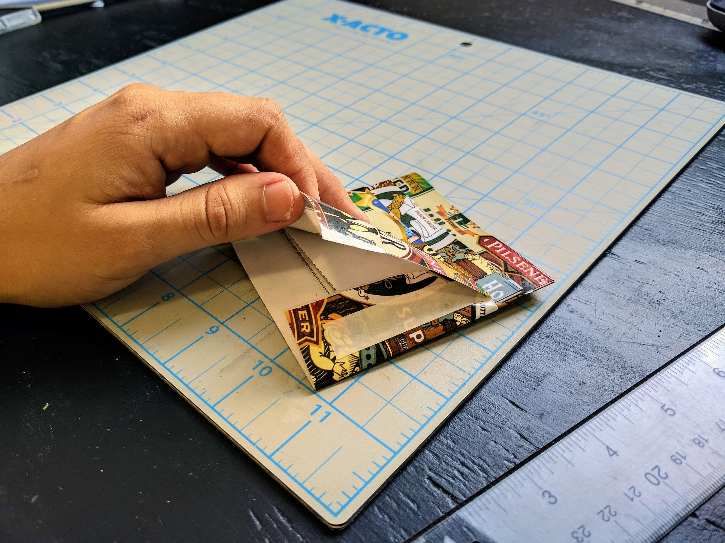 Minimalist Plastic Paper Wallet and Card Holder : 9 Steps (with ...