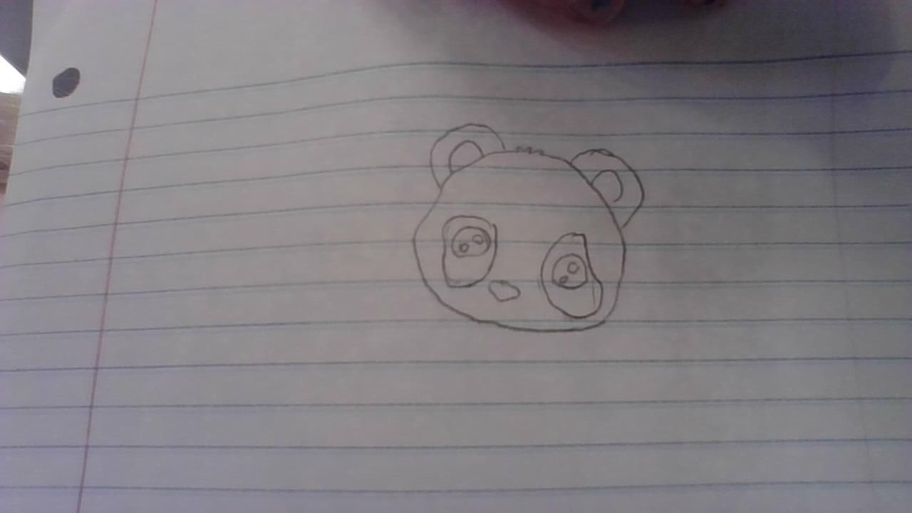 How to Draw a Cute Baby Panda : 4 Steps - Instructables