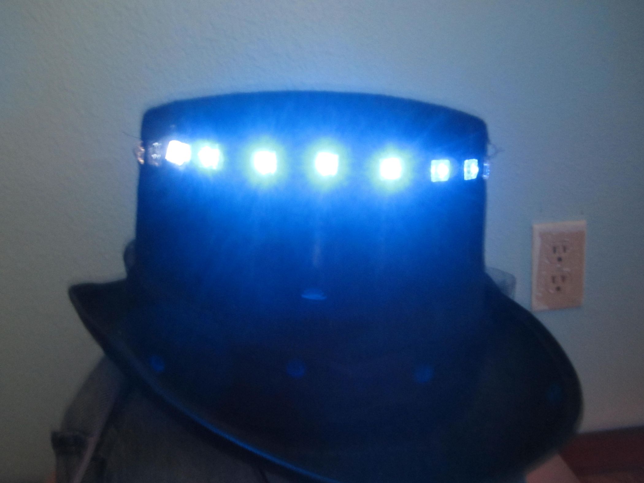 Rotating LED Marquee Hat : 7 Steps (with Pictures) - Instructables
