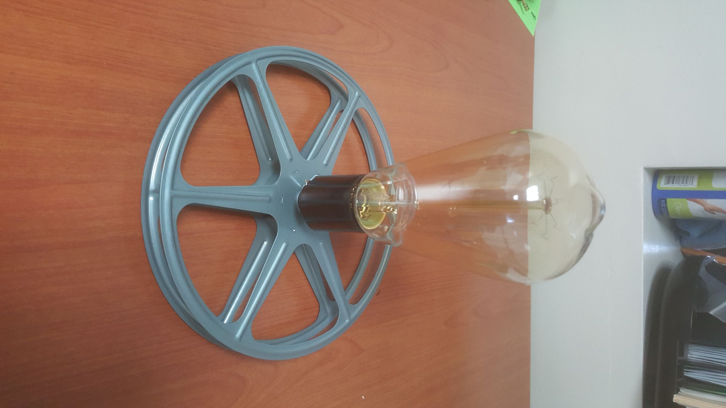 Light Fixture - Film Reel : 5 Steps (with Pictures) - Instructables