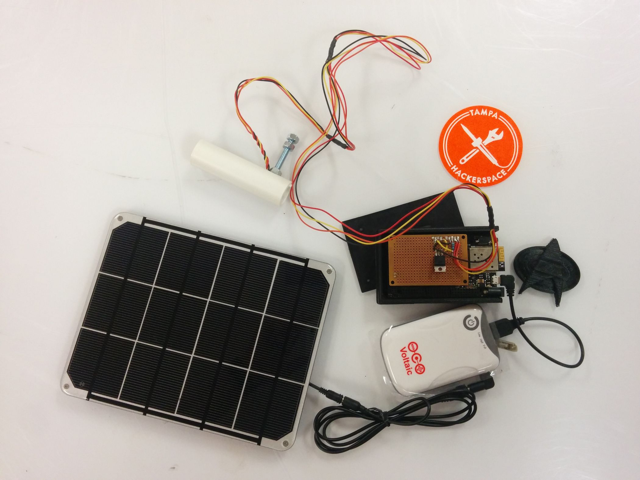 Voltaic Solar Powered Pollution Monitor : 23 Steps (with Pictures ...