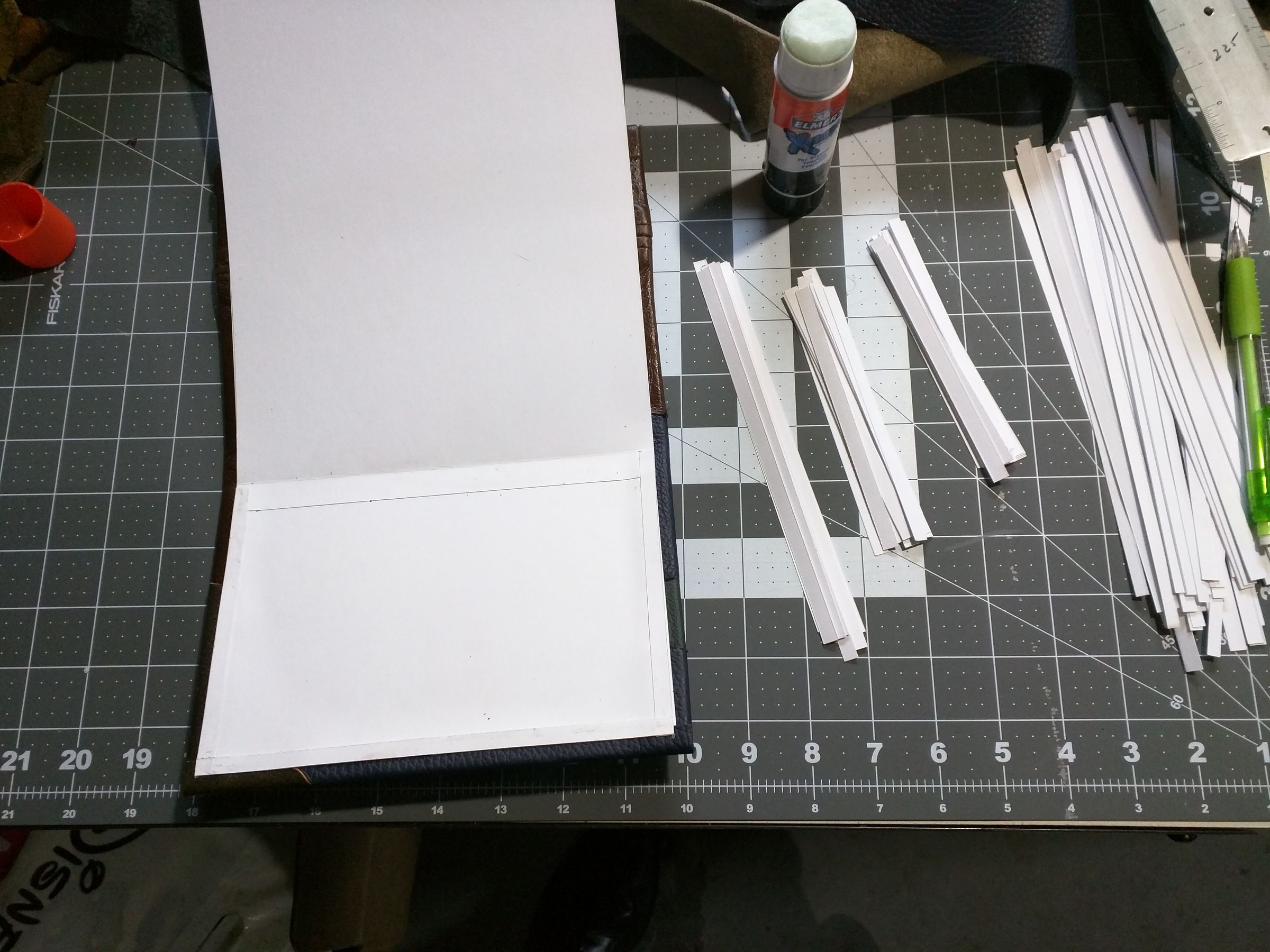 Kindle Paperwhite Realistic Leather Book Cover : 5 Steps (with Pictures ...