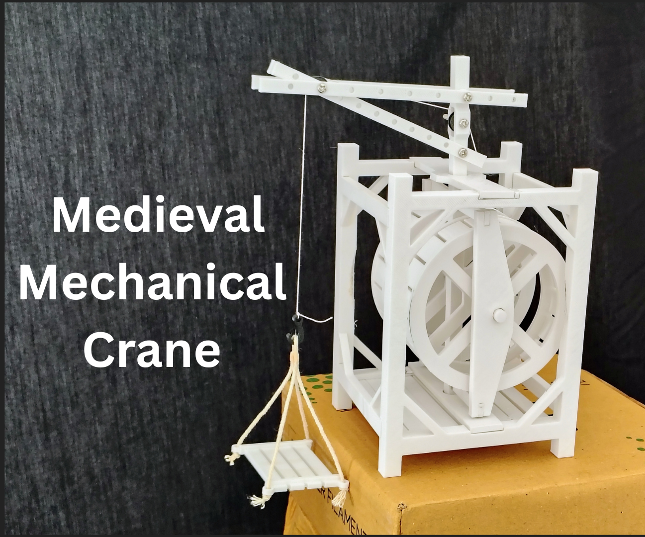 Medieval Mechanical Crane : 9 Steps (with Pictures) - Instructables