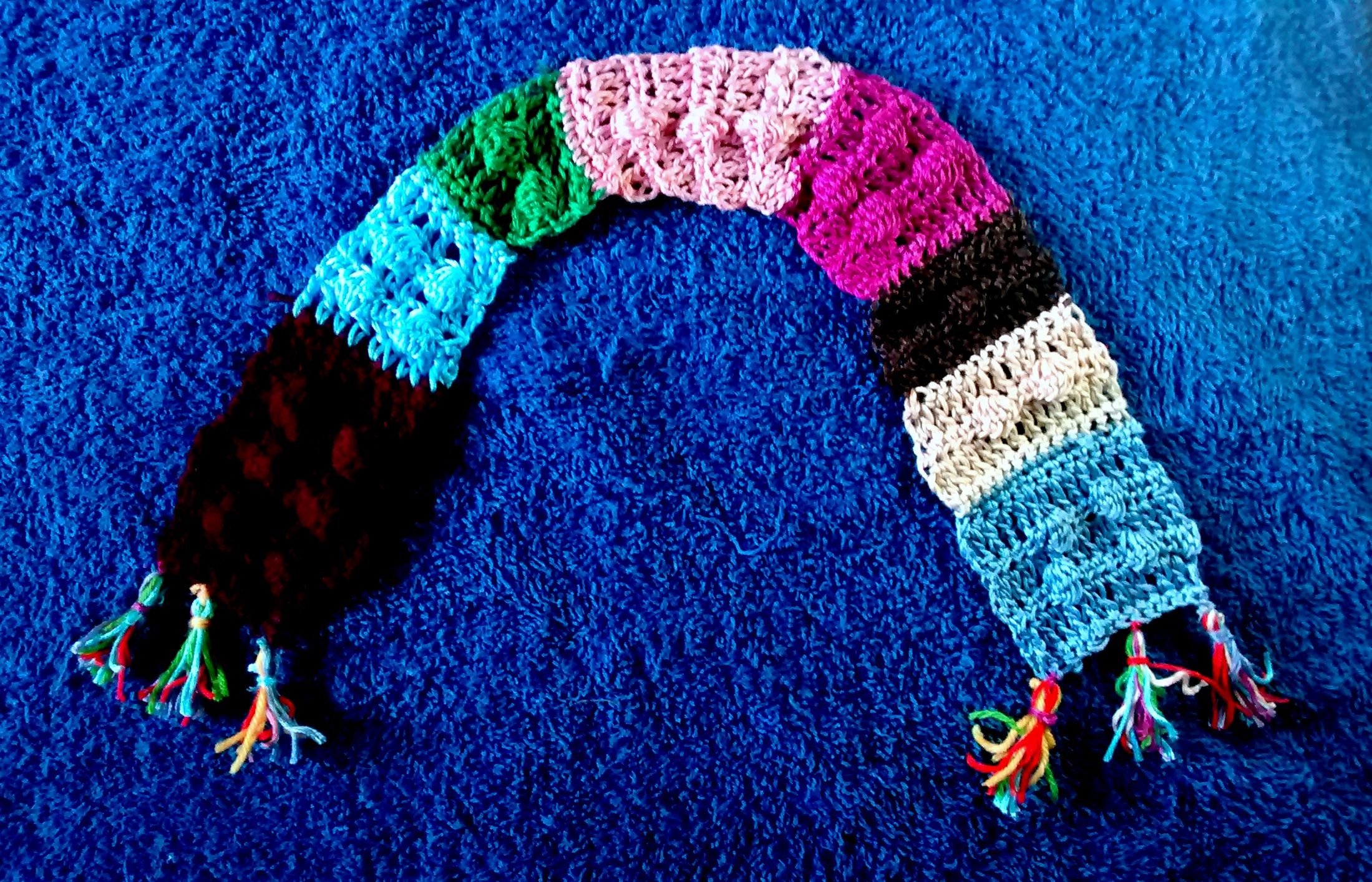 Crochet Lego Baby Scarf (With Beginners Tutorial) : 19 Steps (with ...