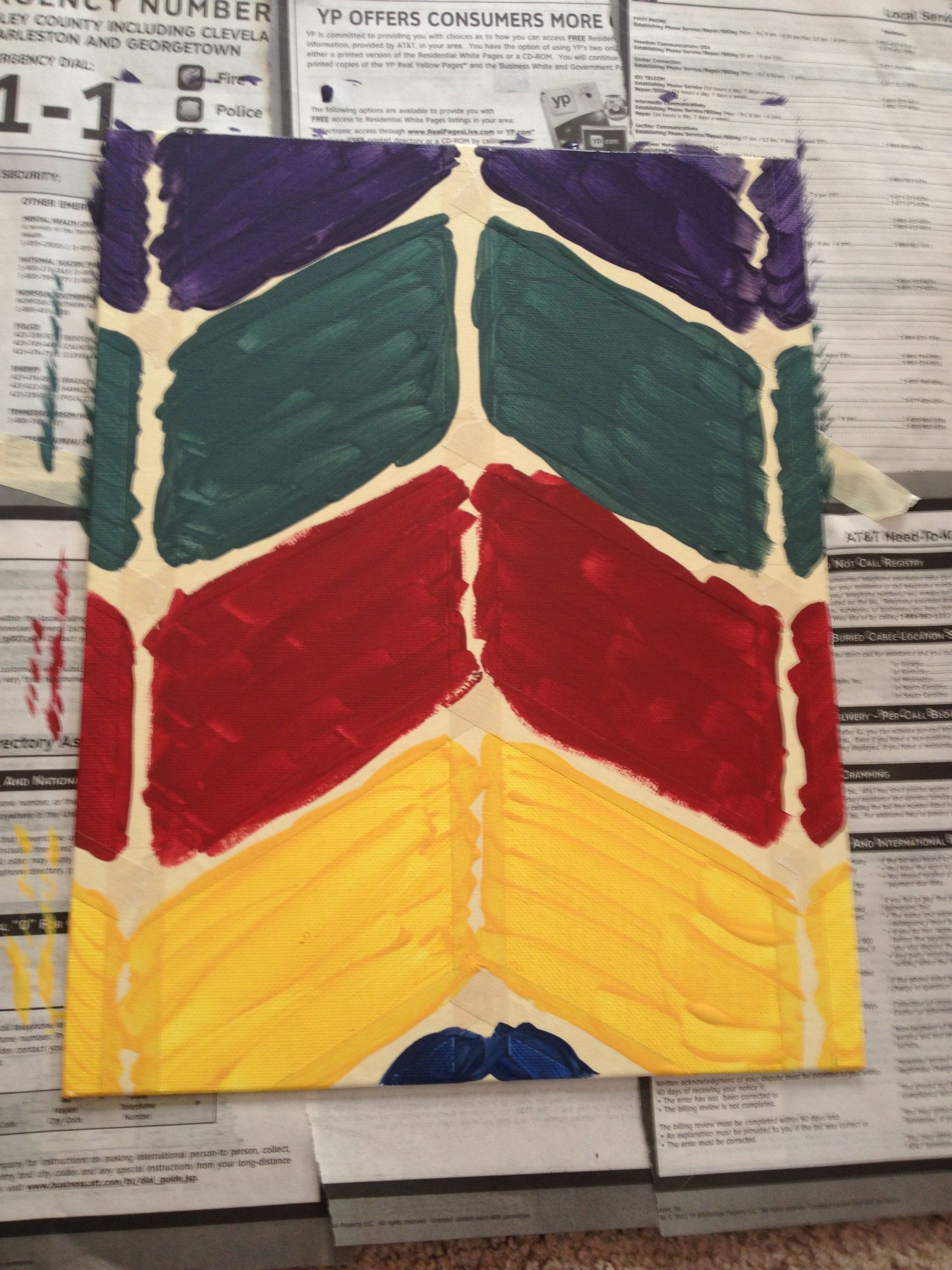 Chevron Paintings : 7 Steps (with Pictures) - Instructables