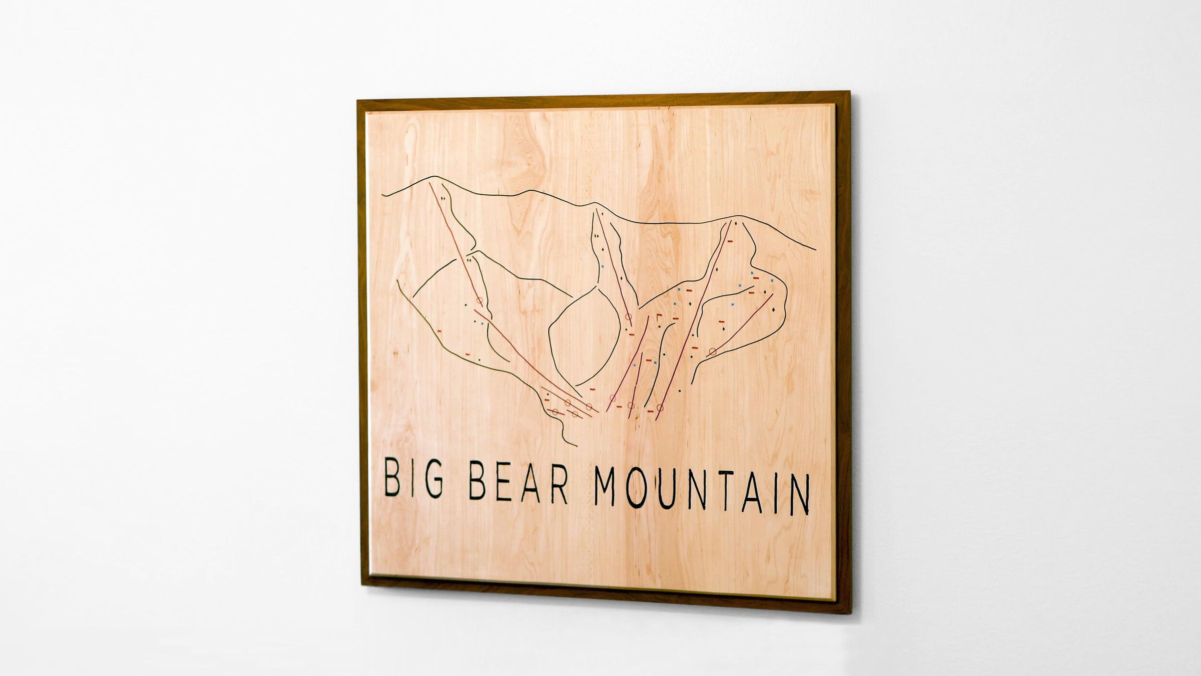 Minimalist Wooden Ski Resort Map : 13 Steps (with Pictures) - Instructables