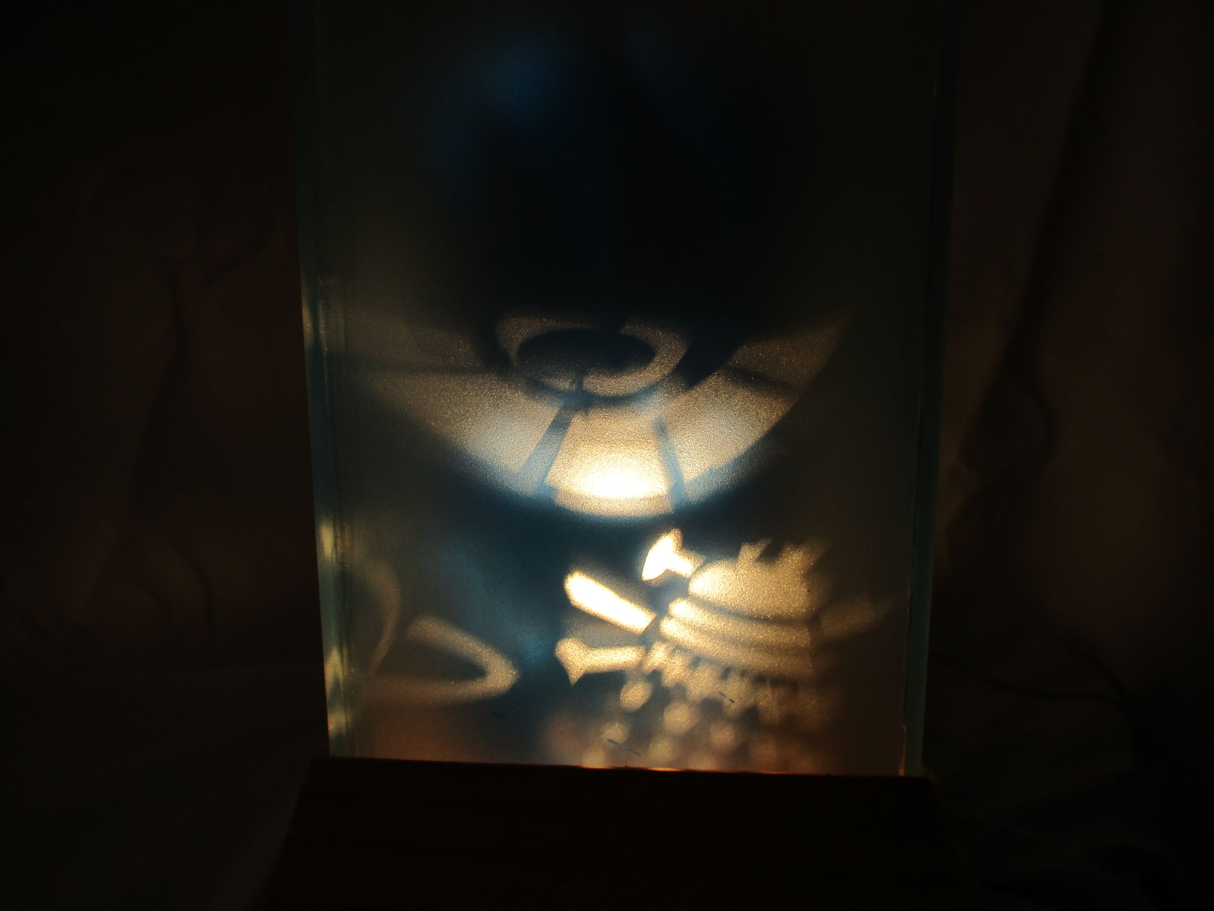 Spinning Shadow Lamp