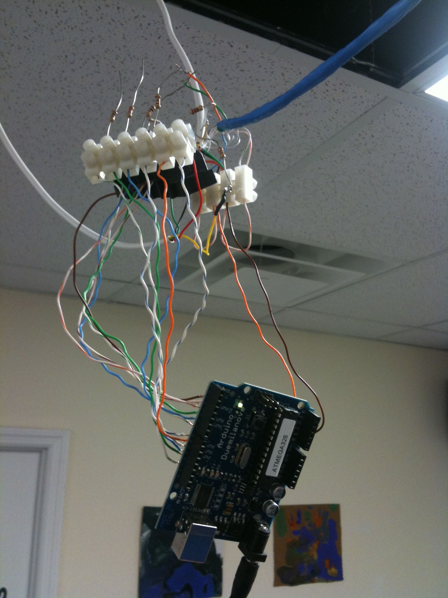 Control Fluorescent Lights With a Laser Pointer and an Arduino : 4 ...