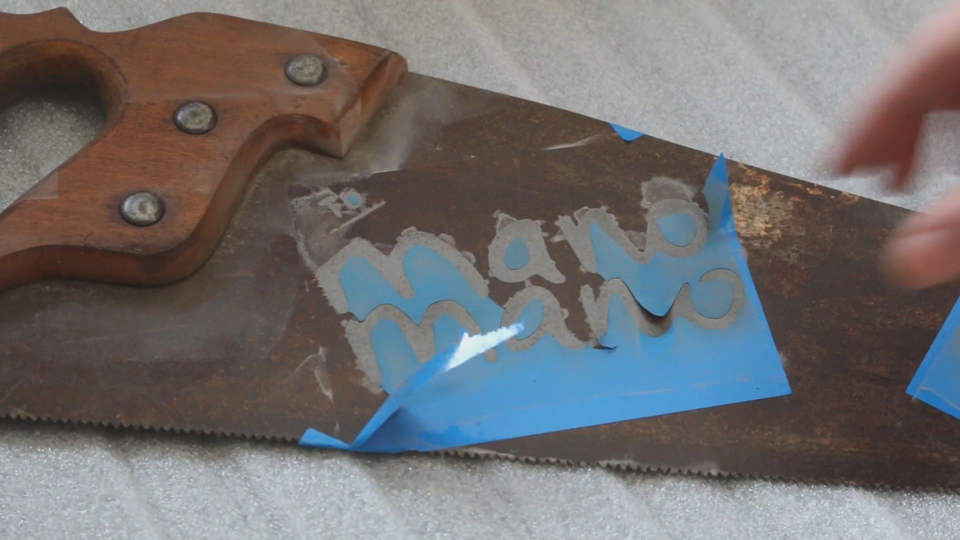 Sandblast Rust to Make a Sign - Gift Idea : 4 Steps (with Pictures ...