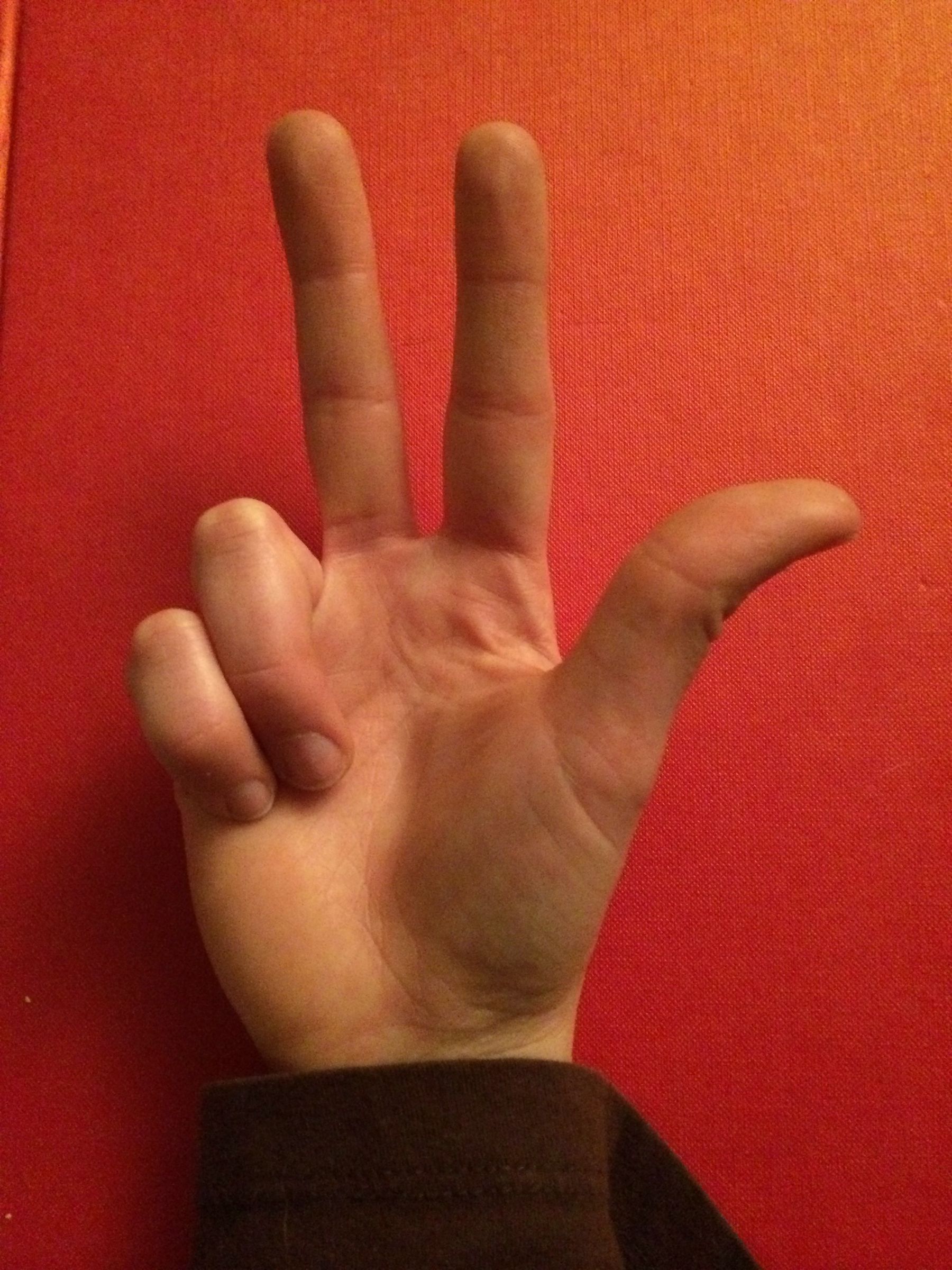 How to Count in Binary With Nothing But Your Hands : 8 Steps ...