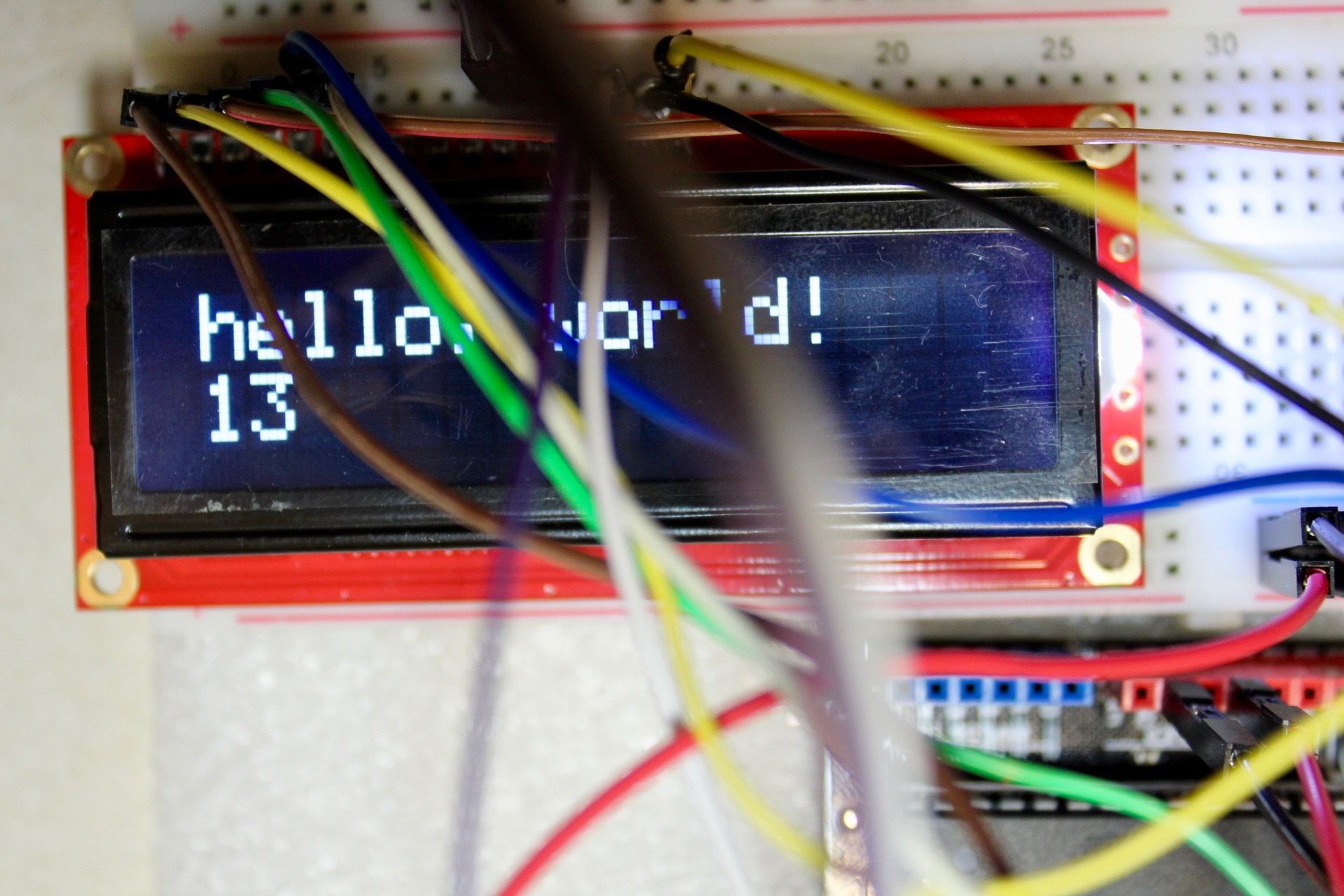 Liquid Crystal Display for Arduino Uno : 5 Steps (with Pictures ...